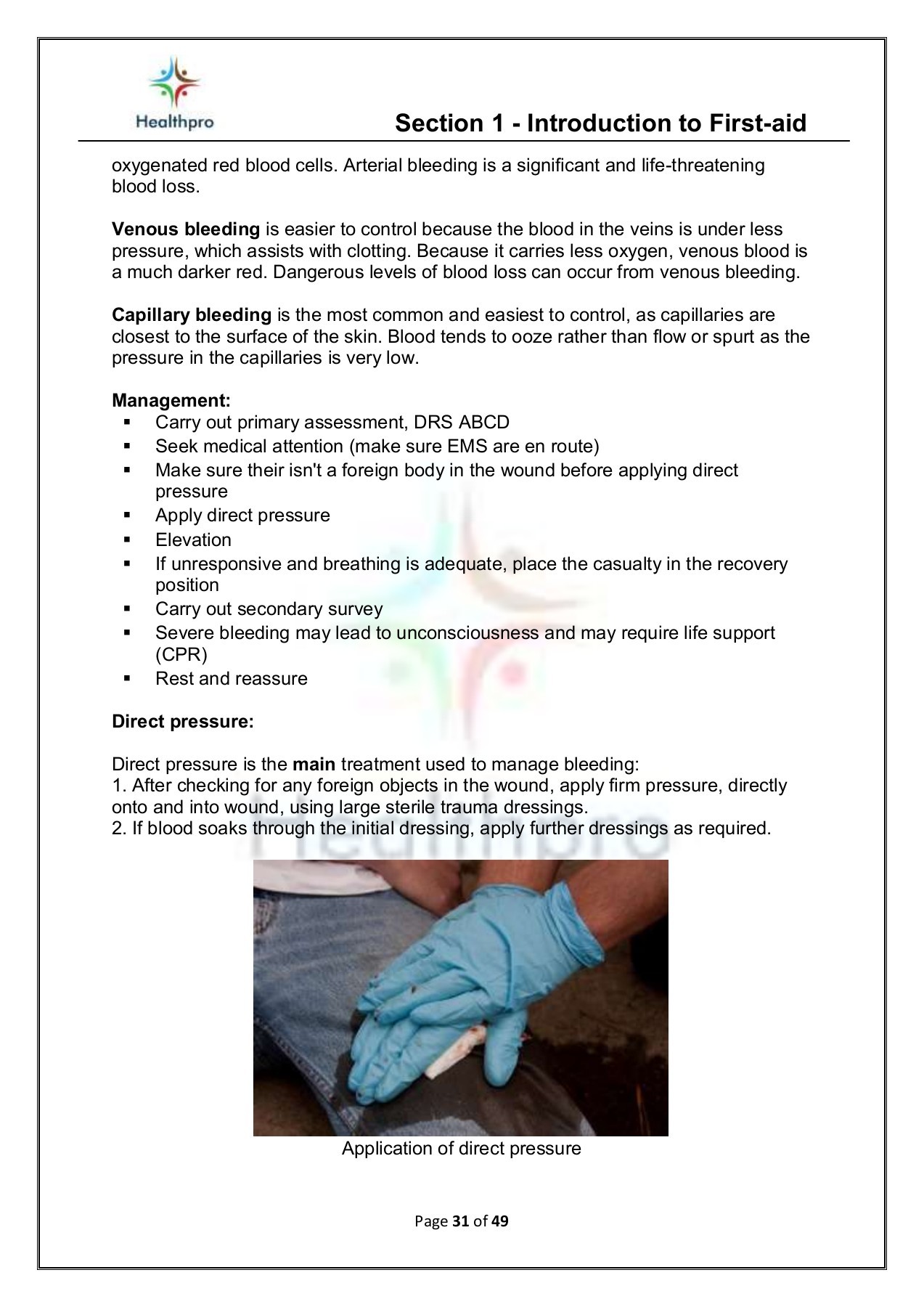 Section 1 - Introduction to First-aid - everysol.mumbai - Page 32 ...