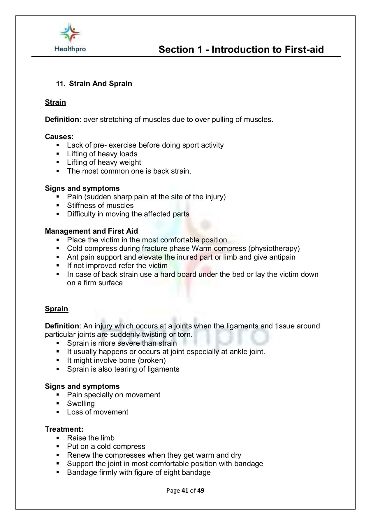 Section 1 - Introduction to First-aid - everysol.mumbai - Page 42 ...