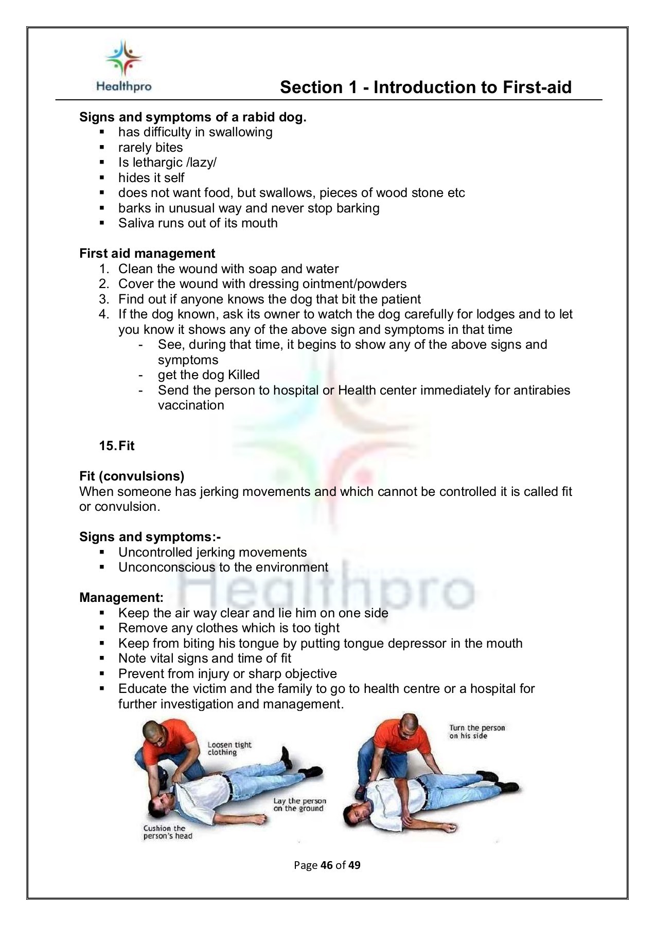 Section 1 - Introduction to First-aid - everysol.mumbai - Page 47 ...