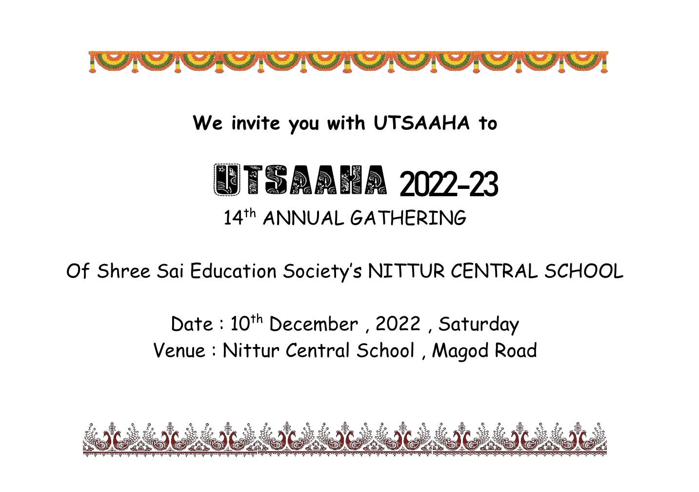 utsaaha invitation - lathanittur - Page 1 - 4 | Flip PDF Online | PubHTML5