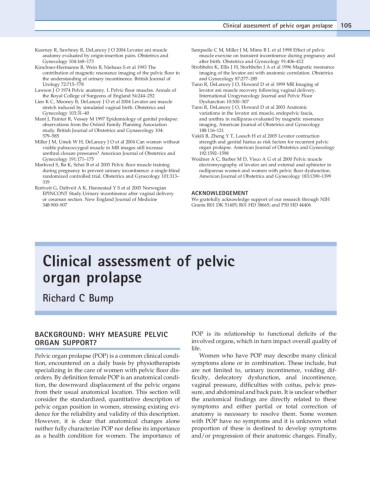 Evidence Based Physical Therapy for the Pelvic Floor Bridging Science ...