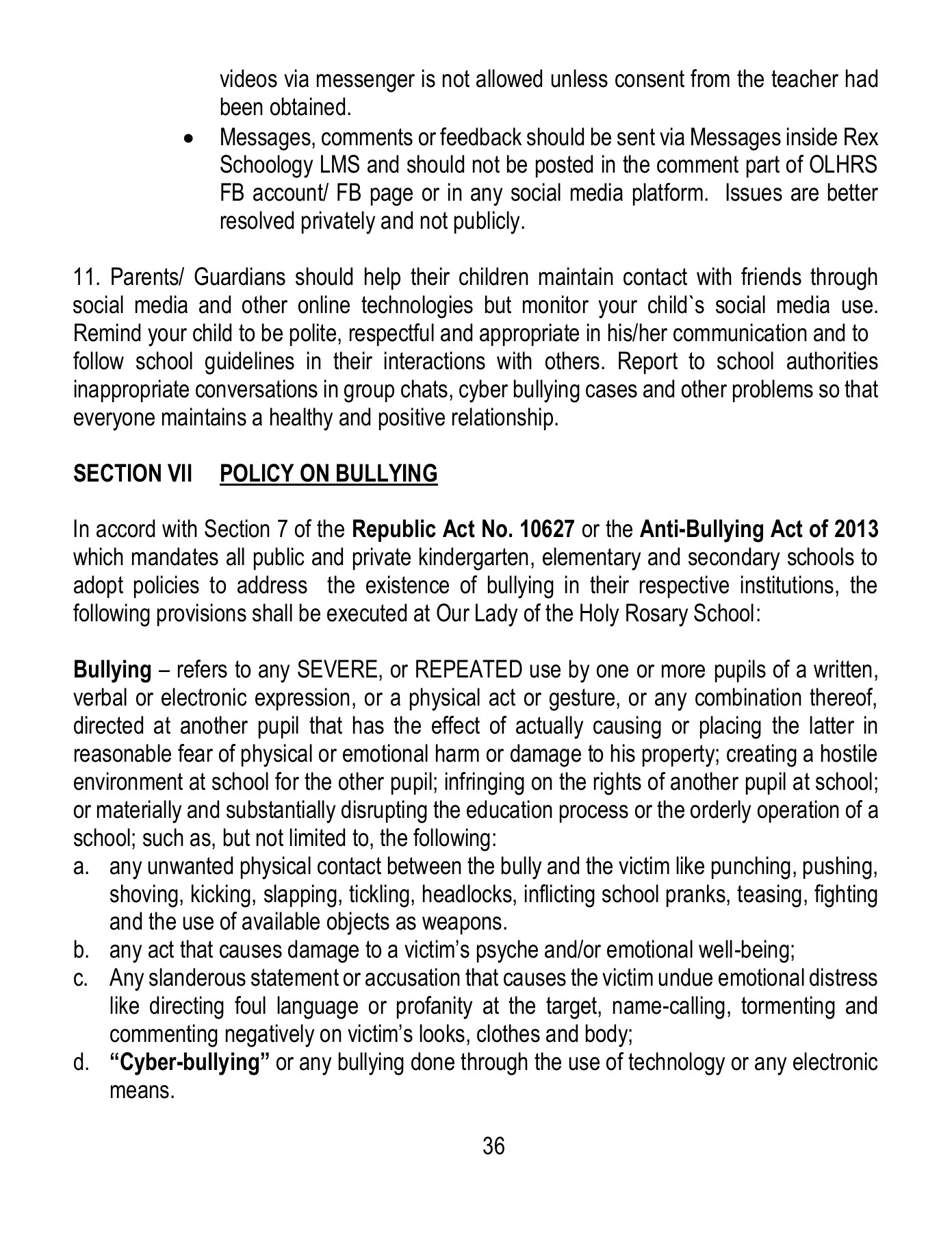 OLHRS General Trias Pupil Handbook 2022 - Kurt Jonson - Page 54 | Flip ...