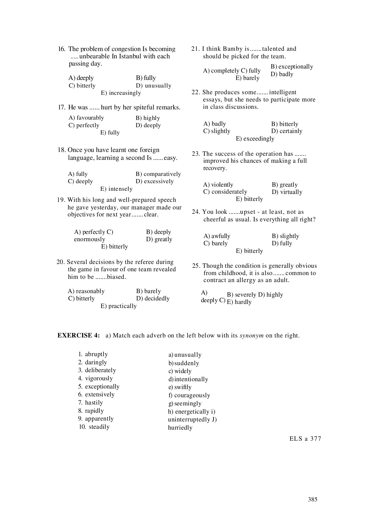 ELS Grammar Book - Şeref Özdemir - Page 385 | Flip PDF Online | PubHTML5