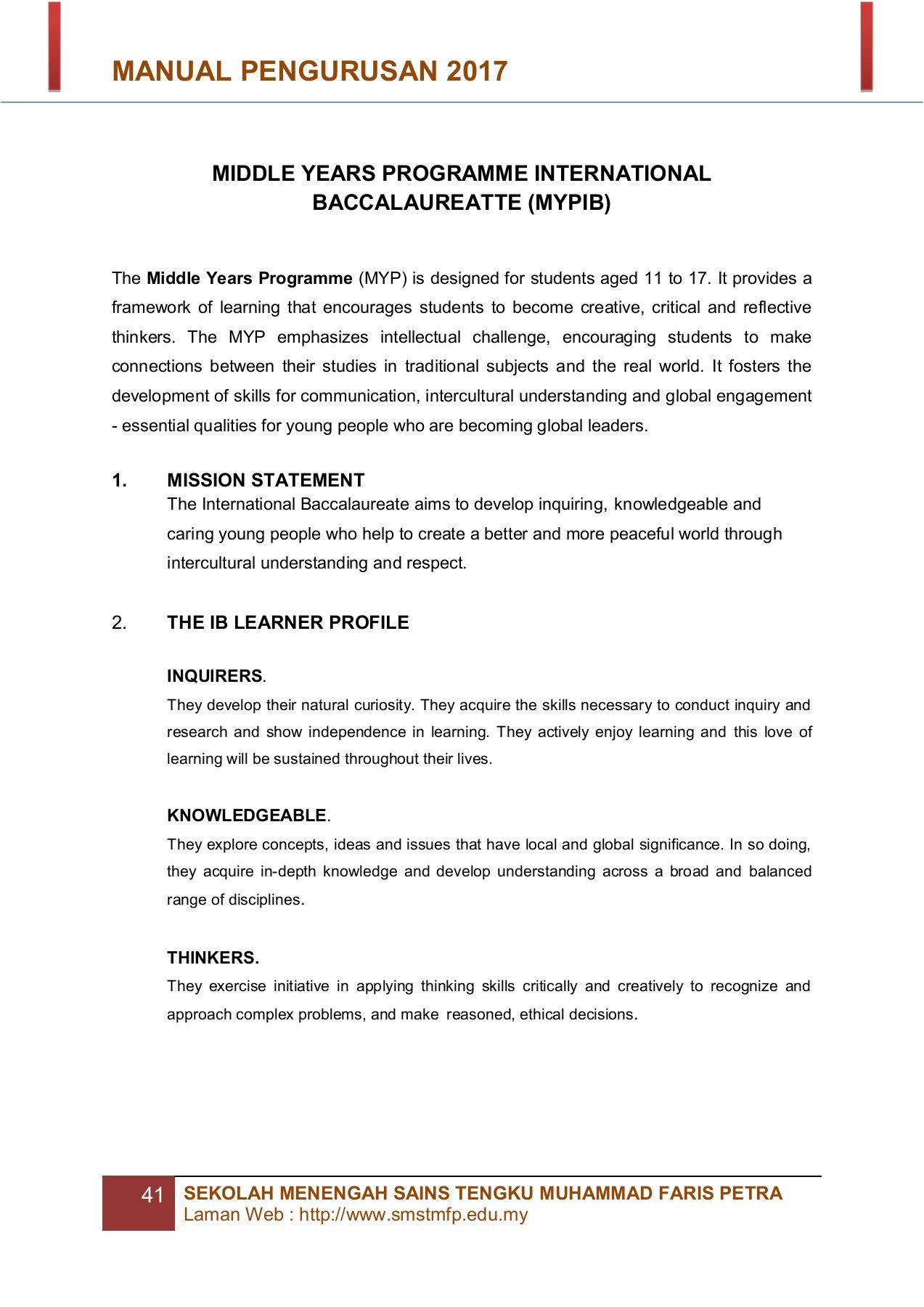 MANUAL PENGURUSAN 2017_2 - ezani.an - Muka Surat 41 | Membalik PDF Dalam talian | PubHTML5