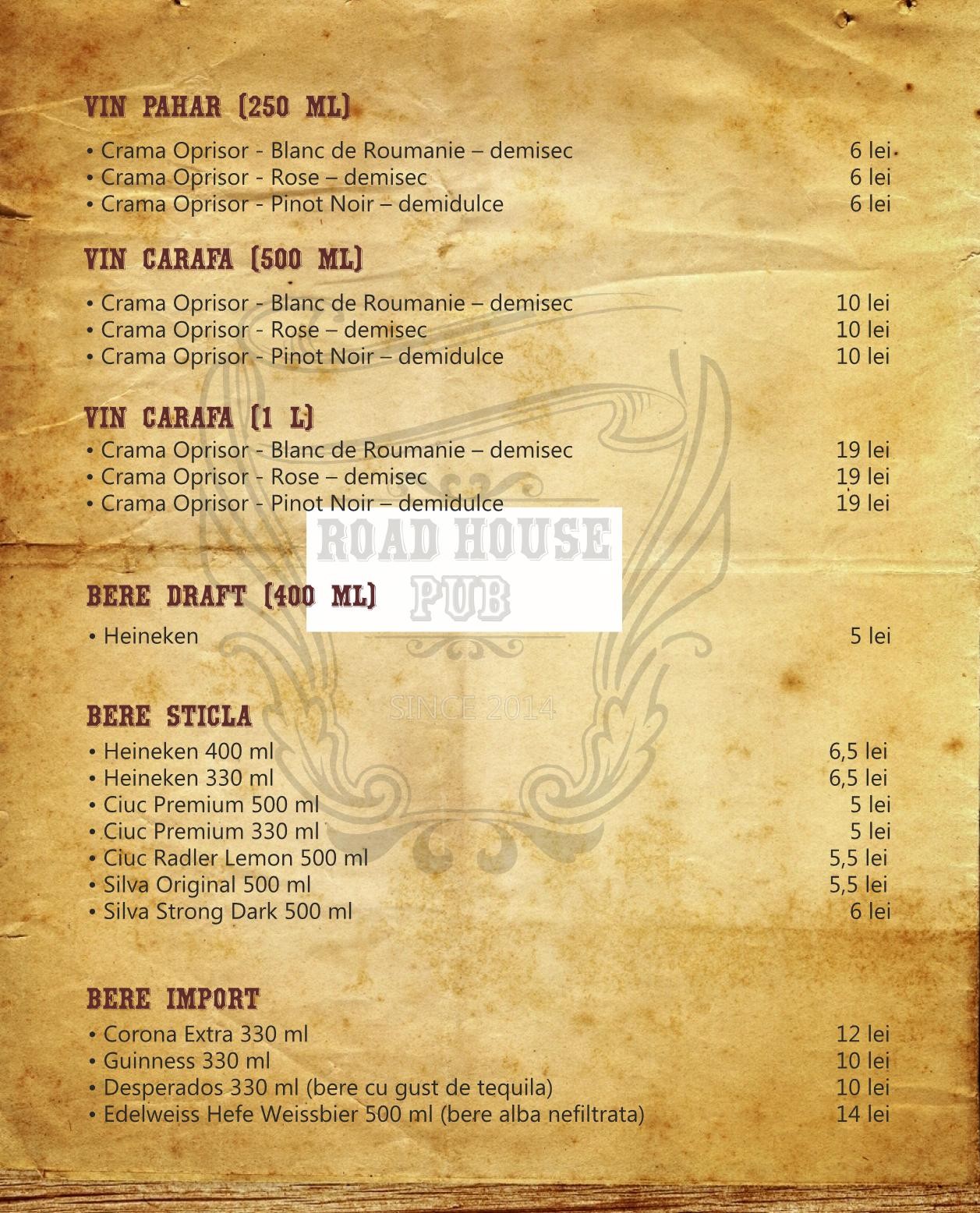 meniu_road_house_restaurant - doru.budea - Page 16 | Flip PDF Online ...