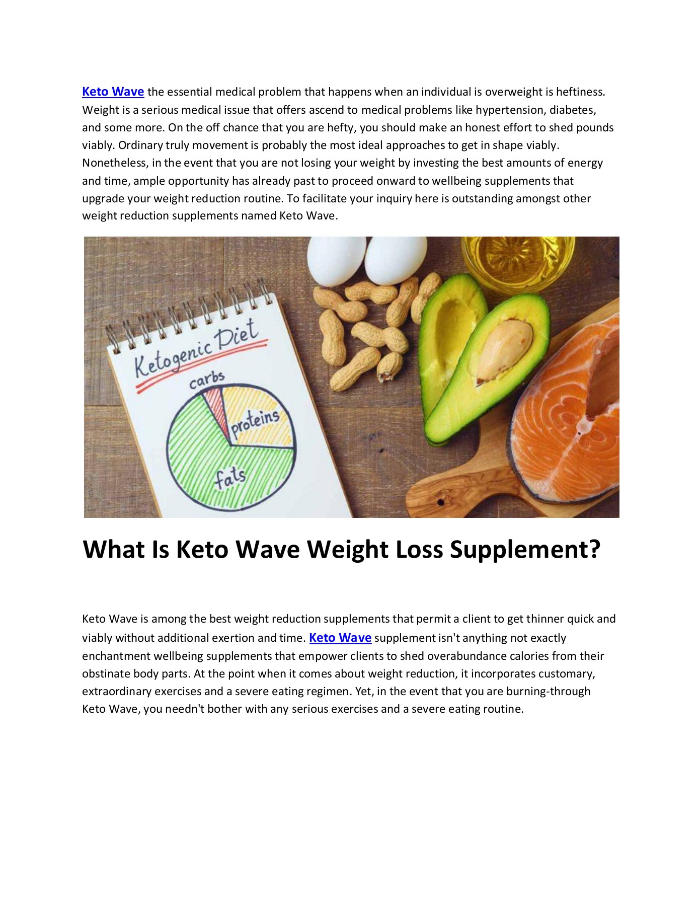 Keto Wave Weight Loss Diets Pills Reviews 2021 - xekecaw581 - Page 1 ...