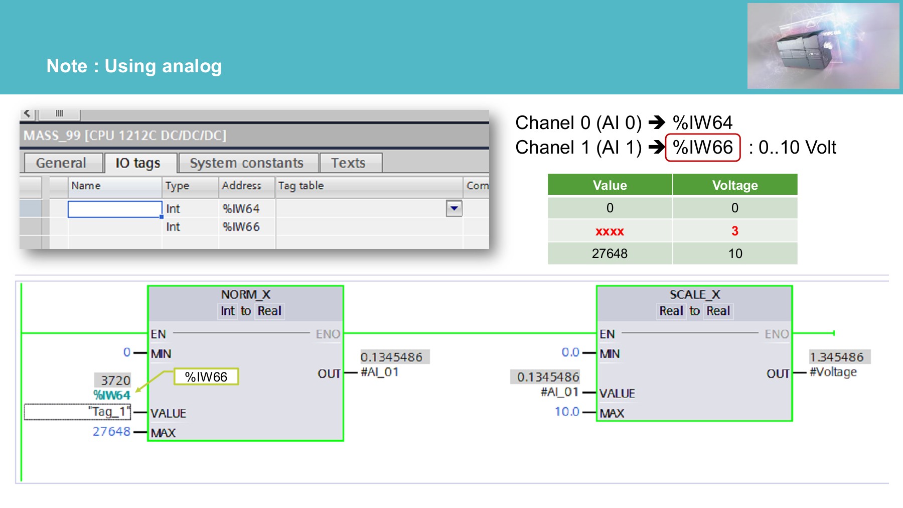 02_Basic training TIA Portal_Part 1 S7-1200 PLC_V2023-01_Costomer ...
