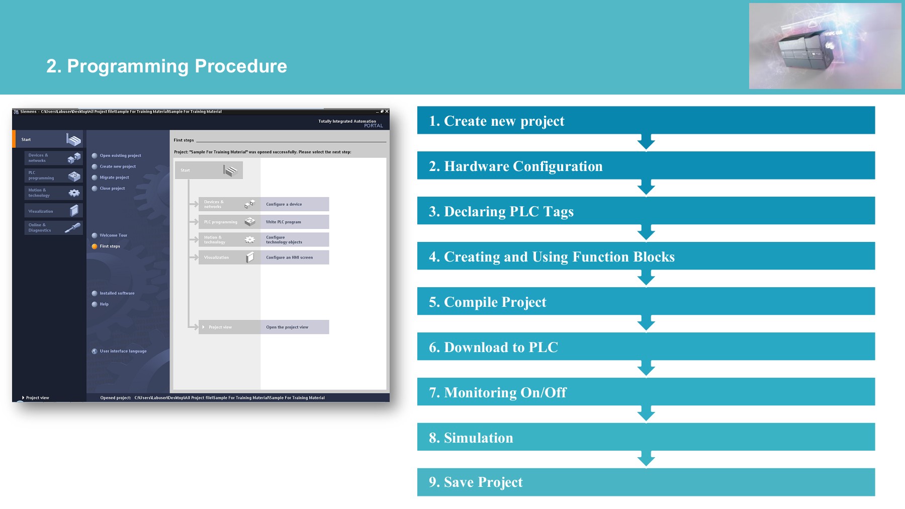02_Basic training TIA Portal_Part 1 S7-1200 PLC_V2023-01_Costomer ...