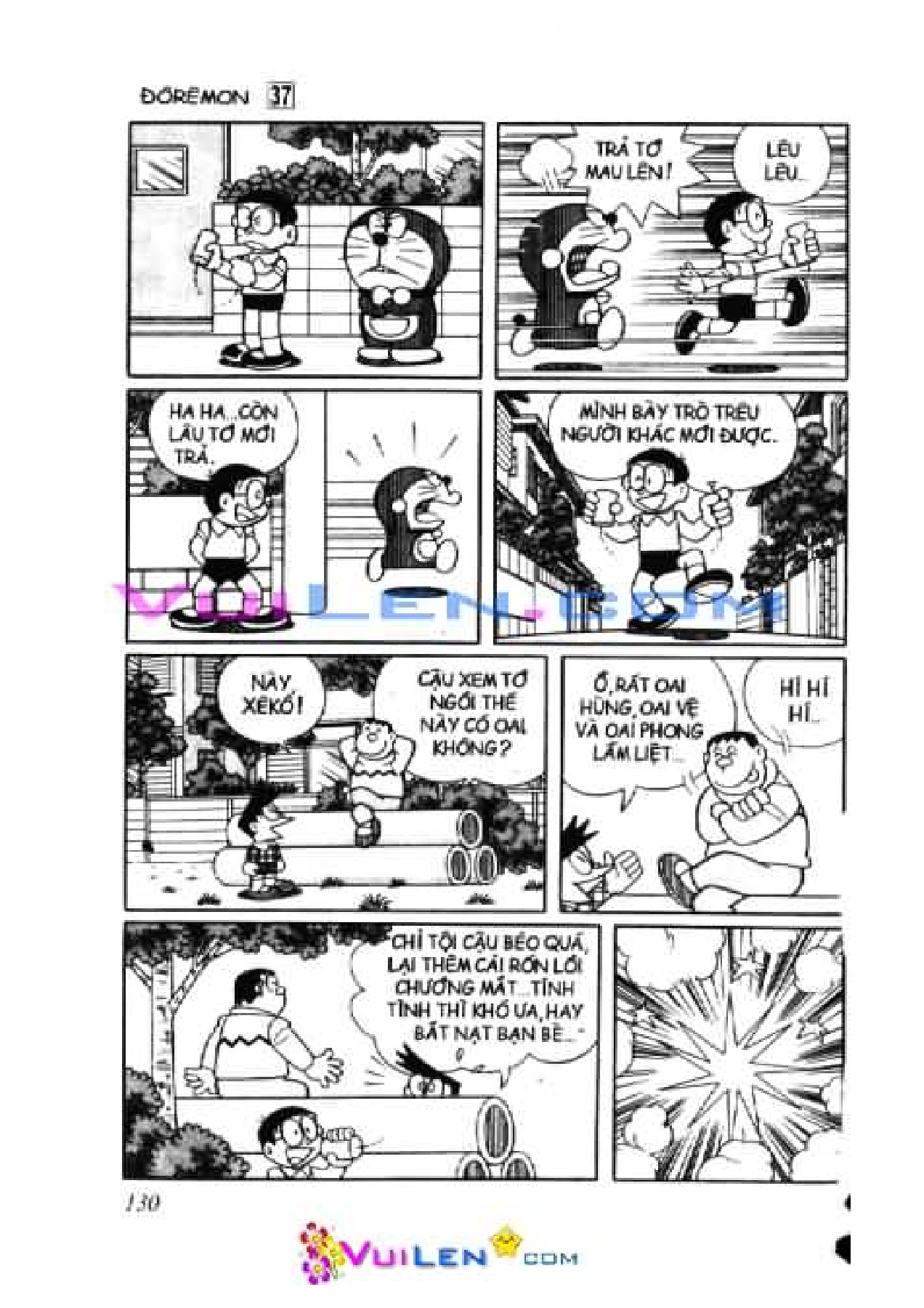 Doraemon Tập 37 - Thư viện TH Ngọc Sơn - TP Hải Dương - Page 131 | Flip PDF Online | PubHTML5