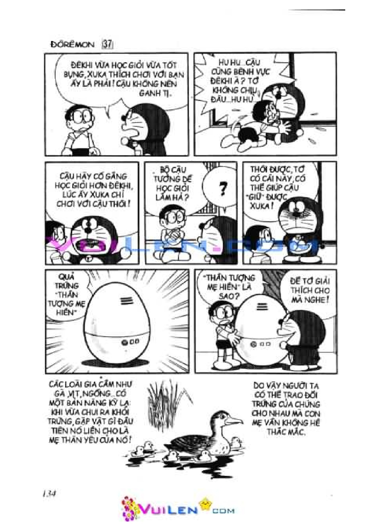 Doraemon Tập 37 - Thư viện TH Ngọc Sơn - TP Hải Dương - Page 135 | Flip ...