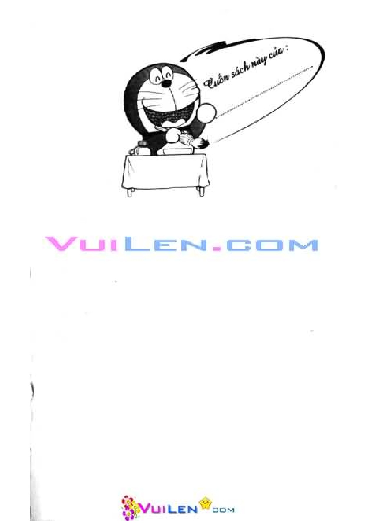 Doraemon Tập 37 - Thư viện TH Ngọc Sơn - TP Hải Dương - Page 2 | Flip PDF Online | PubHTML5