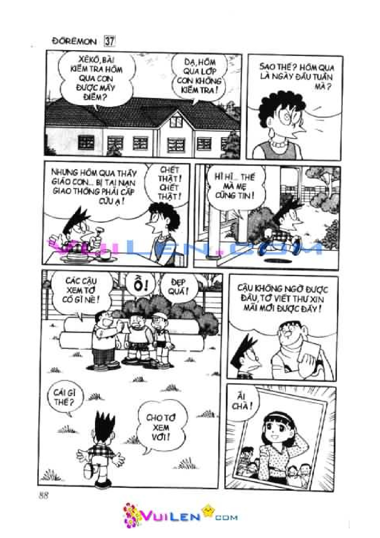 Doraemon Tập 37 - Thư viện TH Ngọc Sơn - TP Hải Dương - Page 89 | Flip PDF Online | PubHTML5