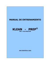 Manual de entrenamiento Klean-prep - soporte - Página 1 - 19 | Flip PDF ...