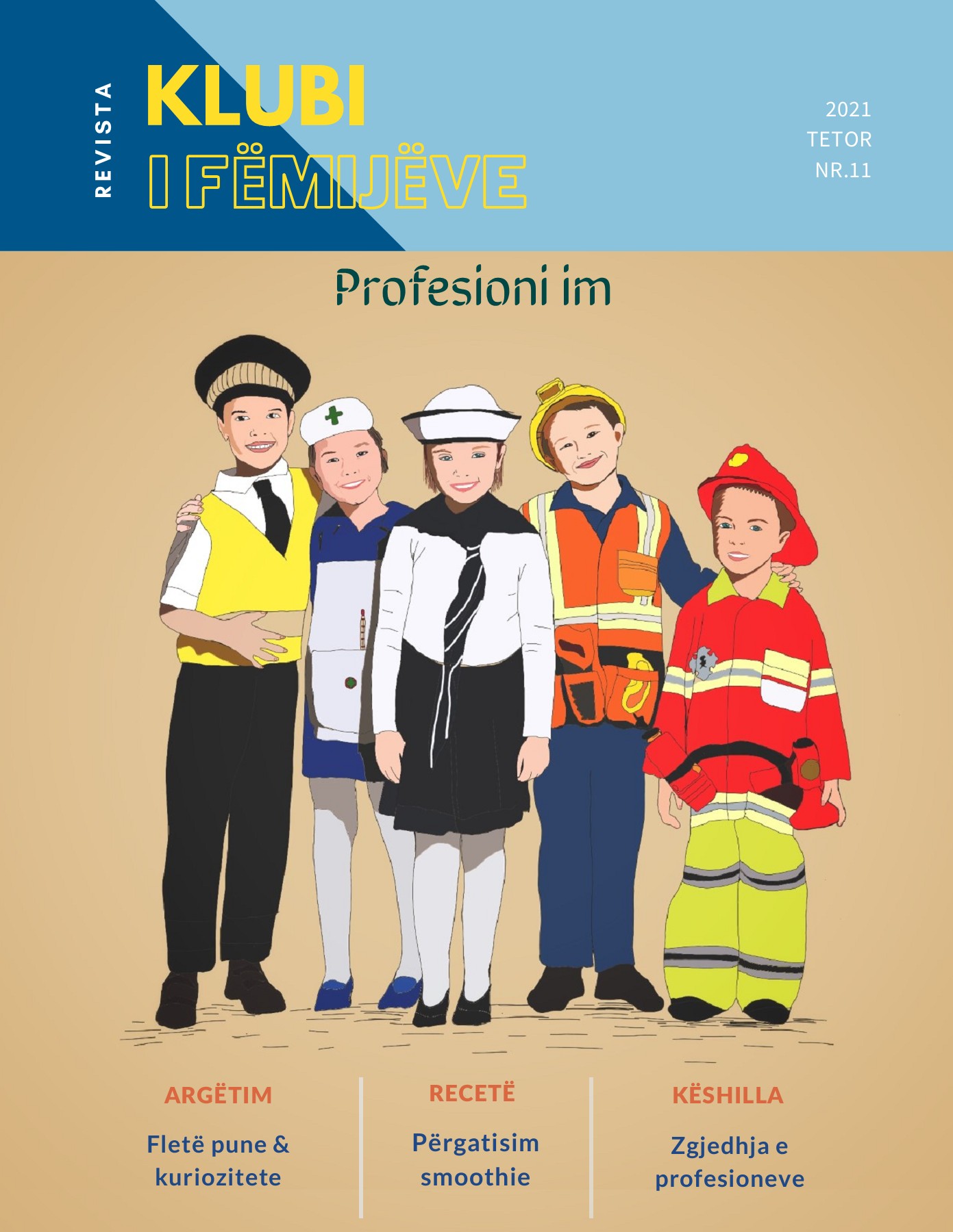 Revista "KLUBI I FËMIJËVE" (Tetor) Nr.11 - Marsi Simo- Family Care ...