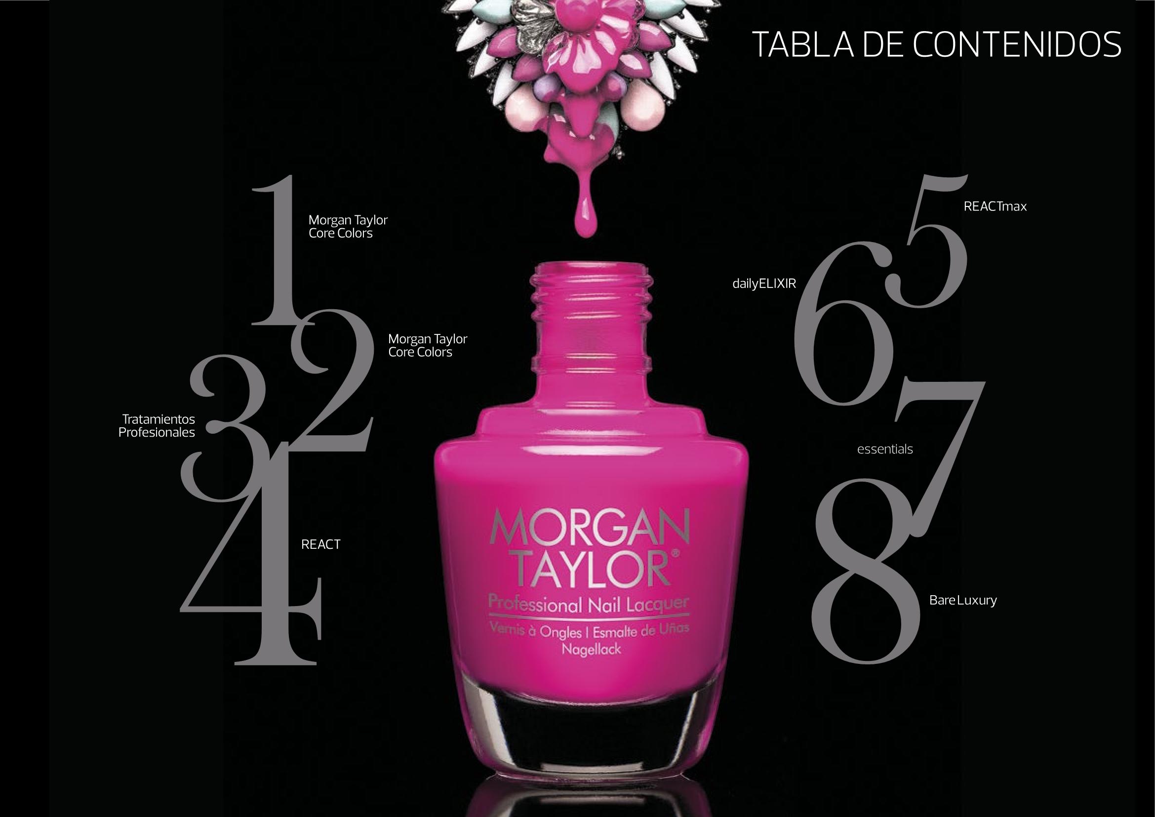 CATALOGO MORGAN TAYLOR - daviddaluzgonzalez - Página 3 | Flip PDF en ...