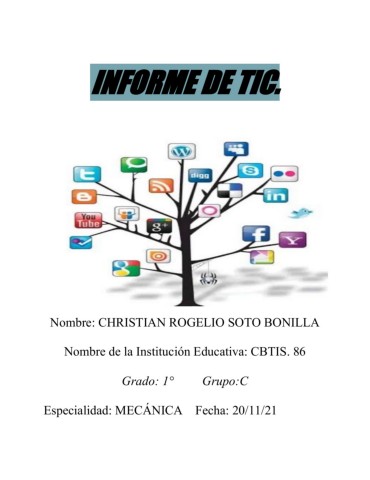 INFORME DE TIC - CHRISTIAN ROGELIO SOTO BONILLA - Página 1 - 10 | Flip PDF en línea | PubHTML5