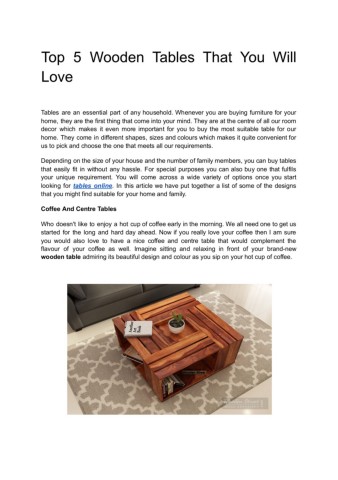 Shop Tables at up to 55% Off online at WoodenStreet