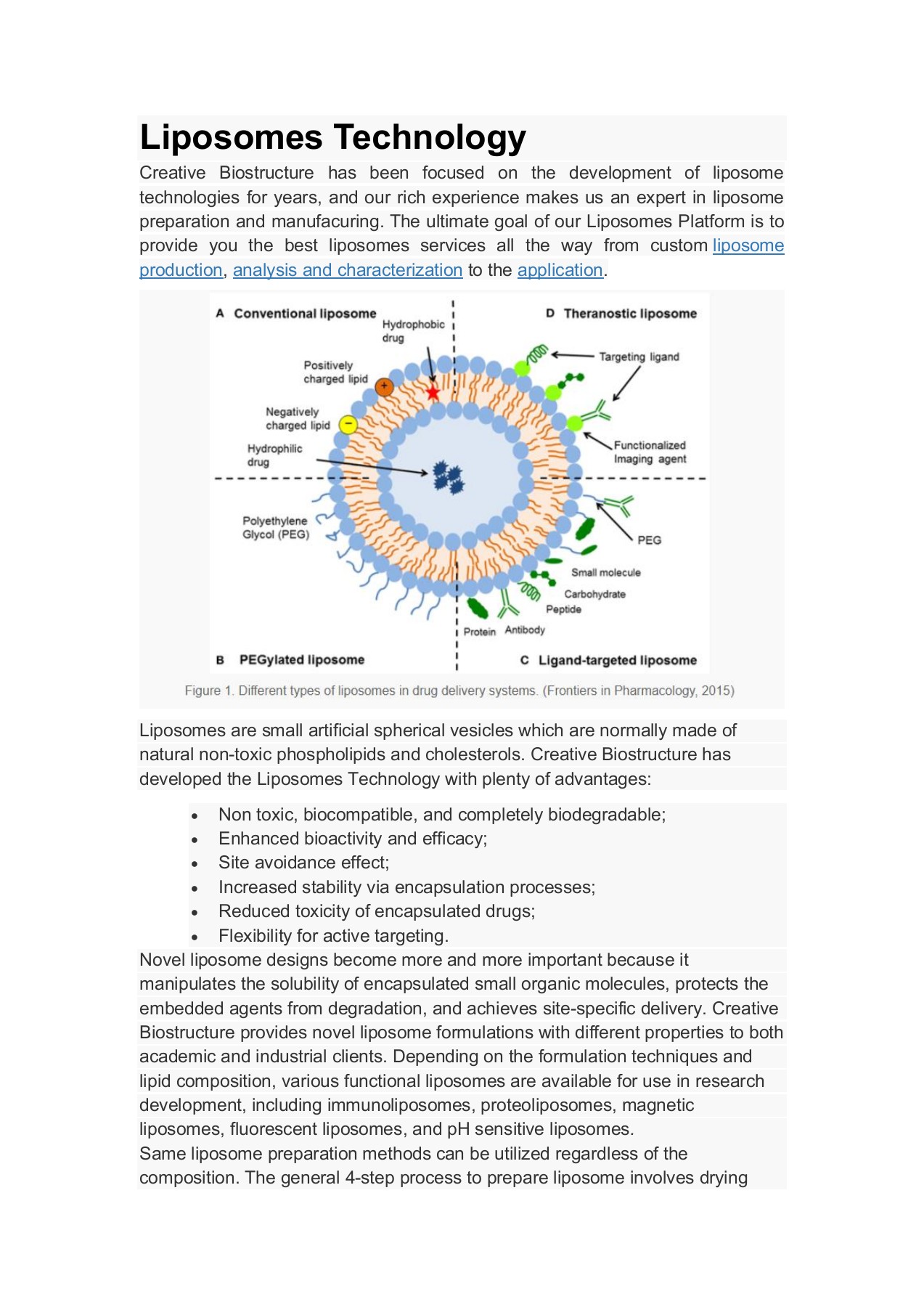 liposomal encapsulation technology - BiostructureZZZ - Page 1 - 3 ...