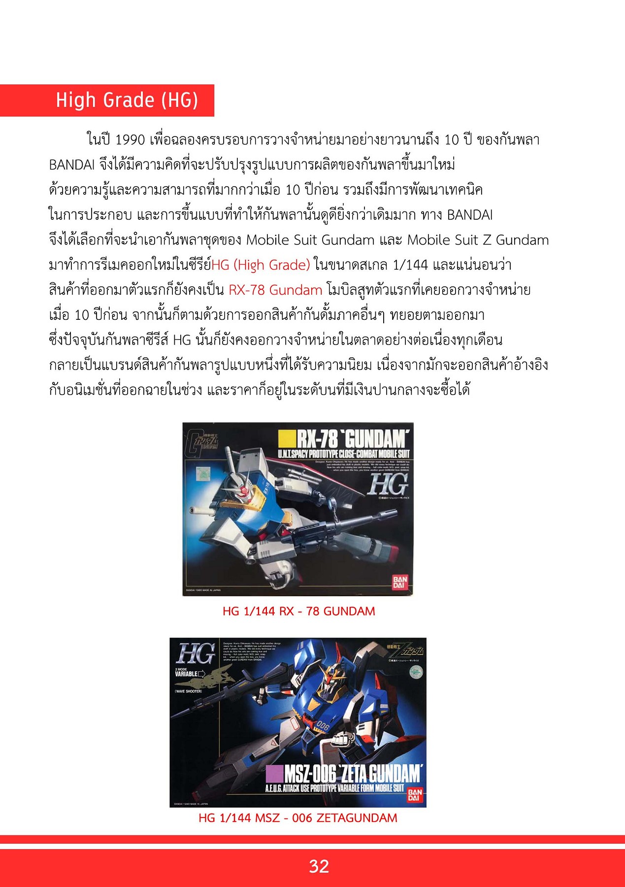 History of Gunpla - Kachornpon - Page 34 | Flip PDF Online | PubHTML5