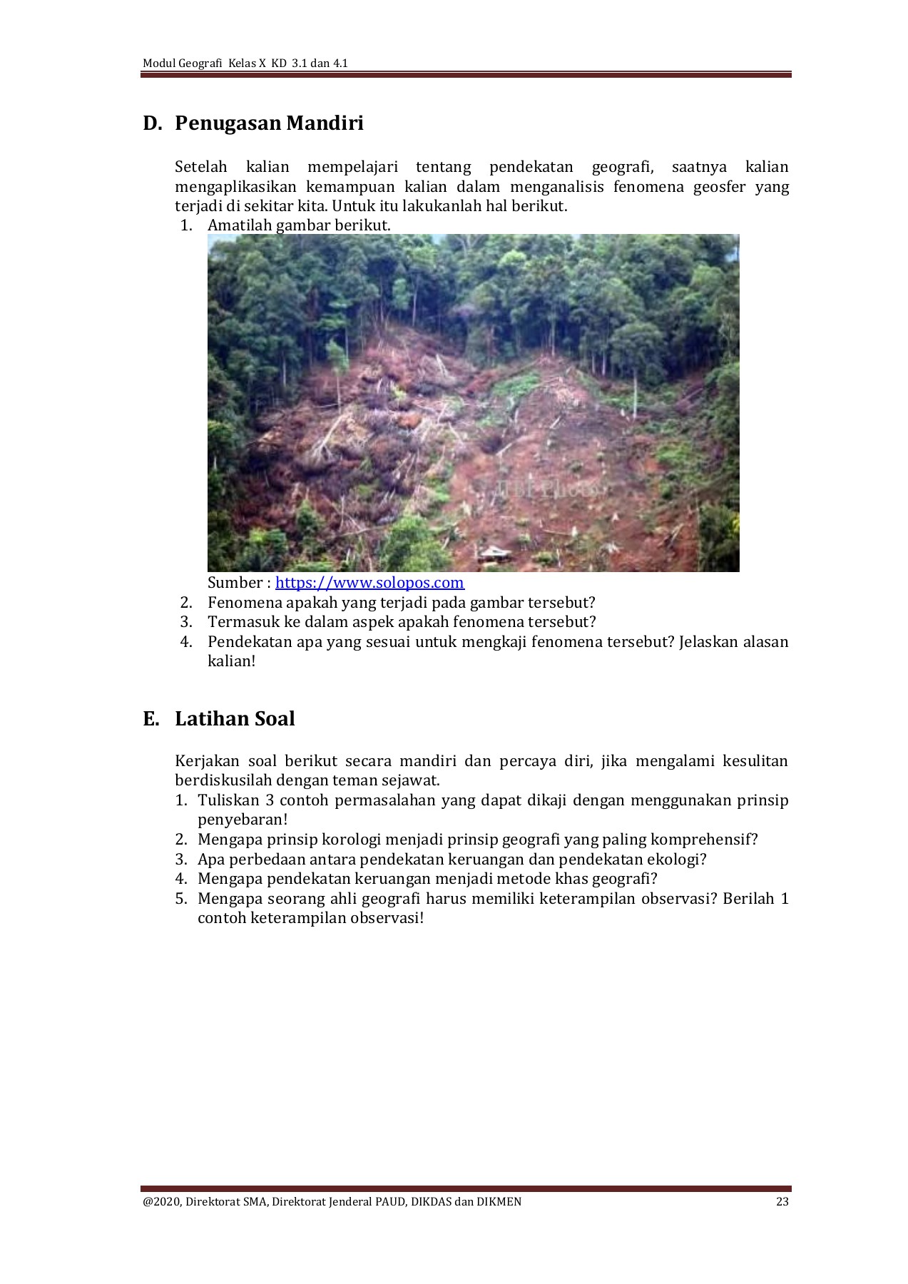 MATERI GEOGRAFI - Puspita Rahmat - Page 29 | Flip PDF Online | PubHTML5