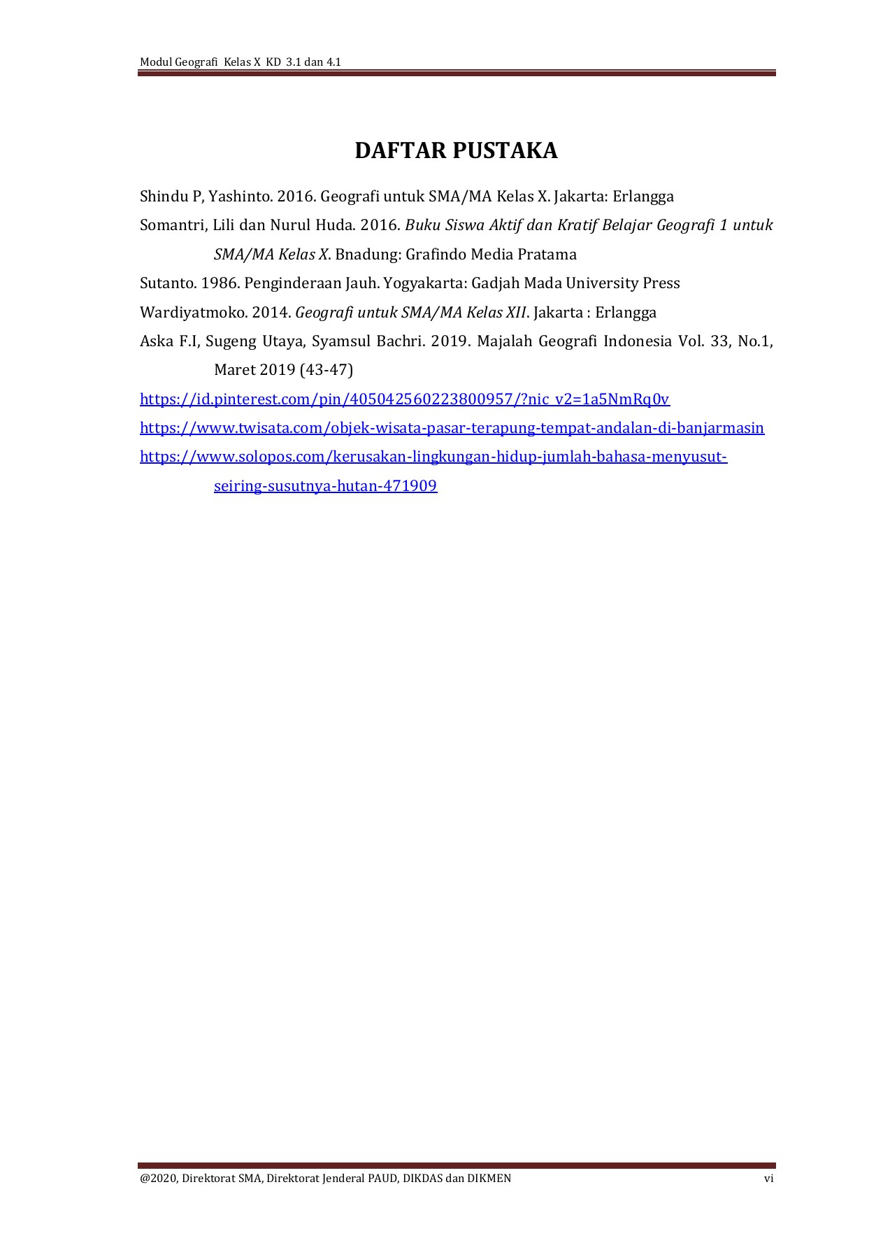 MATERI GEOGRAFI - Puspita Rahmat - Page 38 | Flip PDF Online | PubHTML5