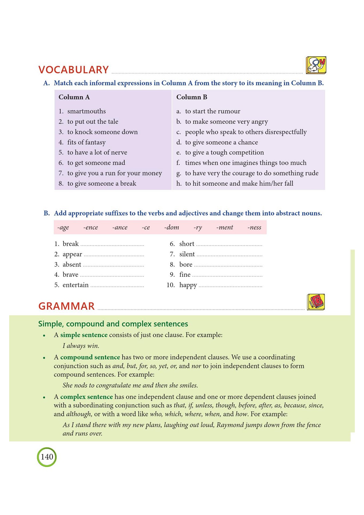 English Alive Coursebook 8 - Baladithya K - Page 140 | Flip PDF Online ...