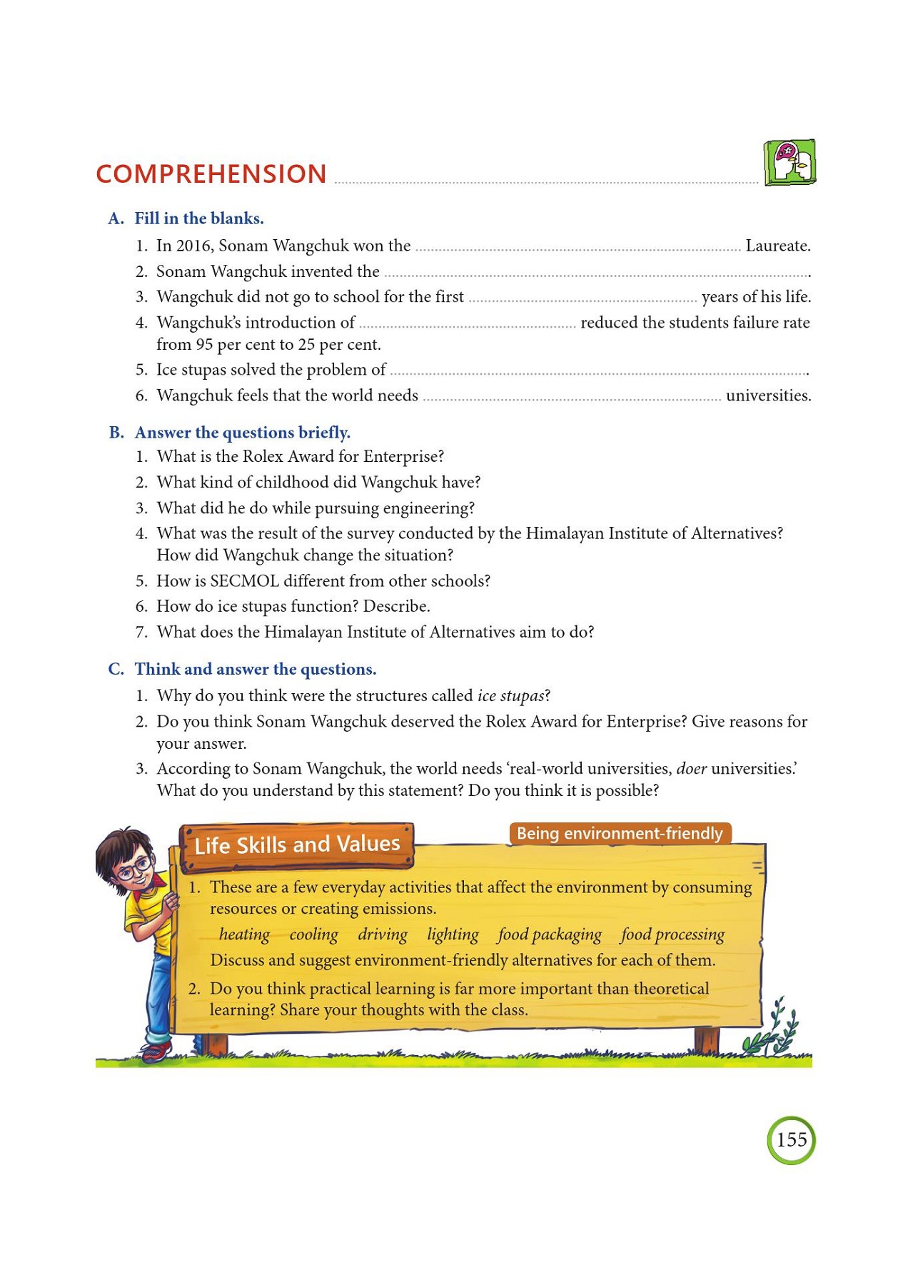 English Alive Coursebook 8 - Baladithya K - Page 155 | Flip PDF Online ...