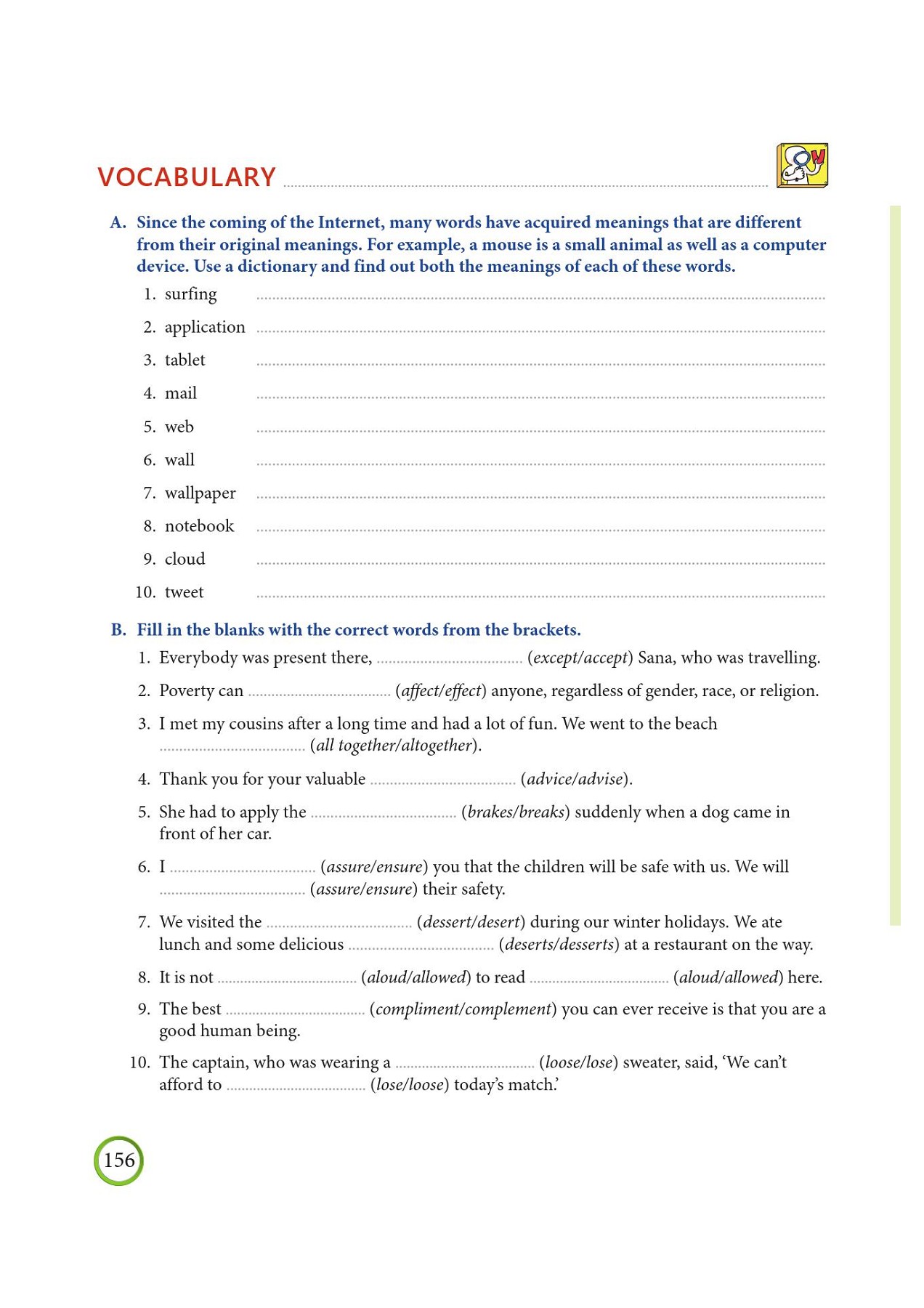 English Alive Coursebook 8 - Baladithya K - Page 156 | Flip PDF Online ...