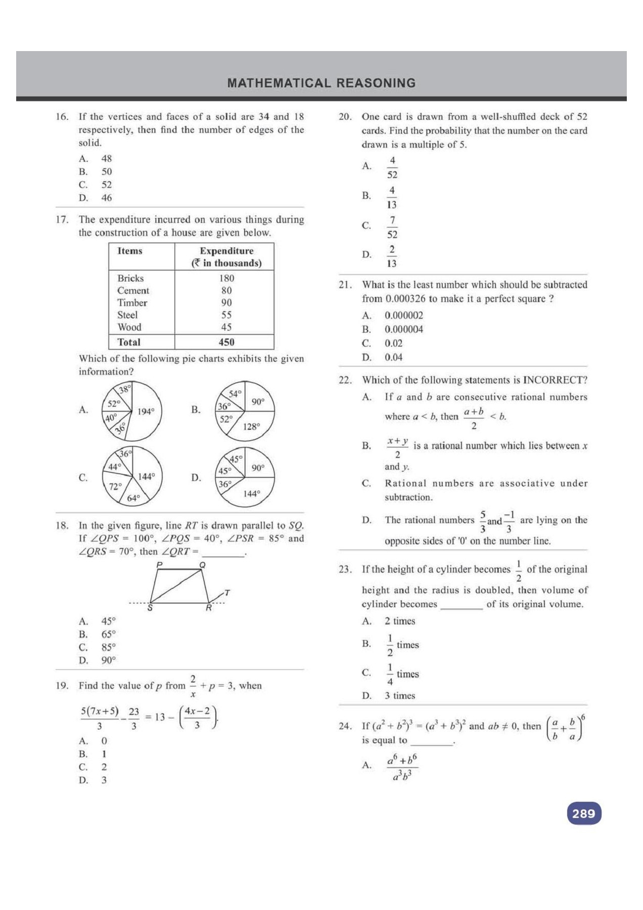 Maths Zone 8 - Baladithya K - Page 289 | Flip PDF Online | PubHTML5