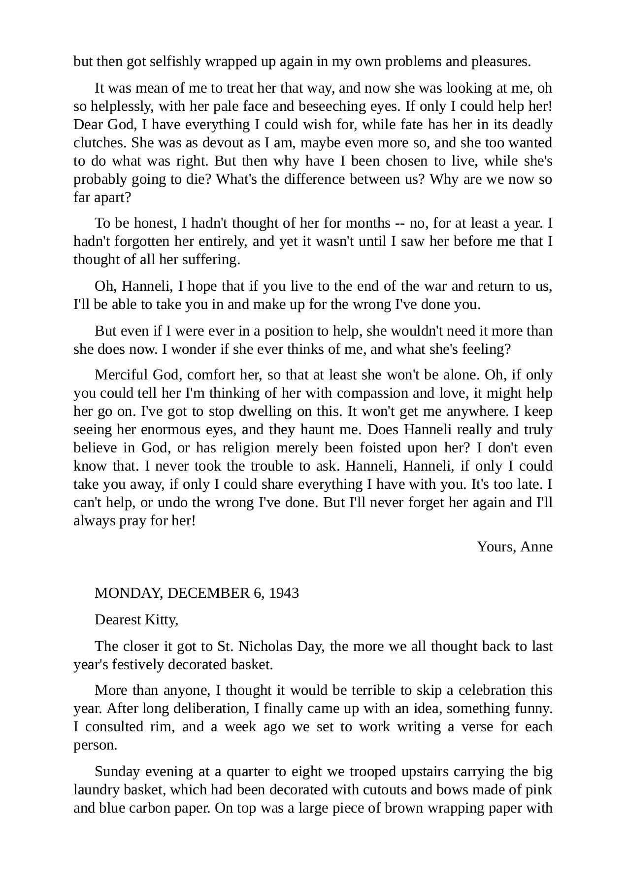 Peter Van Pels Cat Mouschi