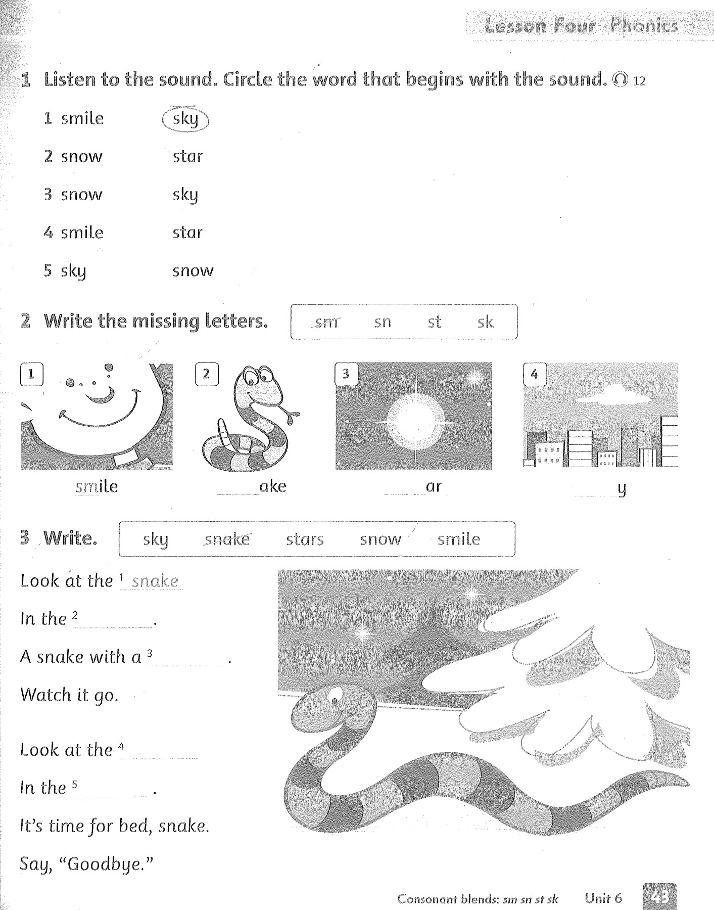 family-and-friends-grade-3-workbook - The Doan Vu - Page 45 | Flip PDF ...