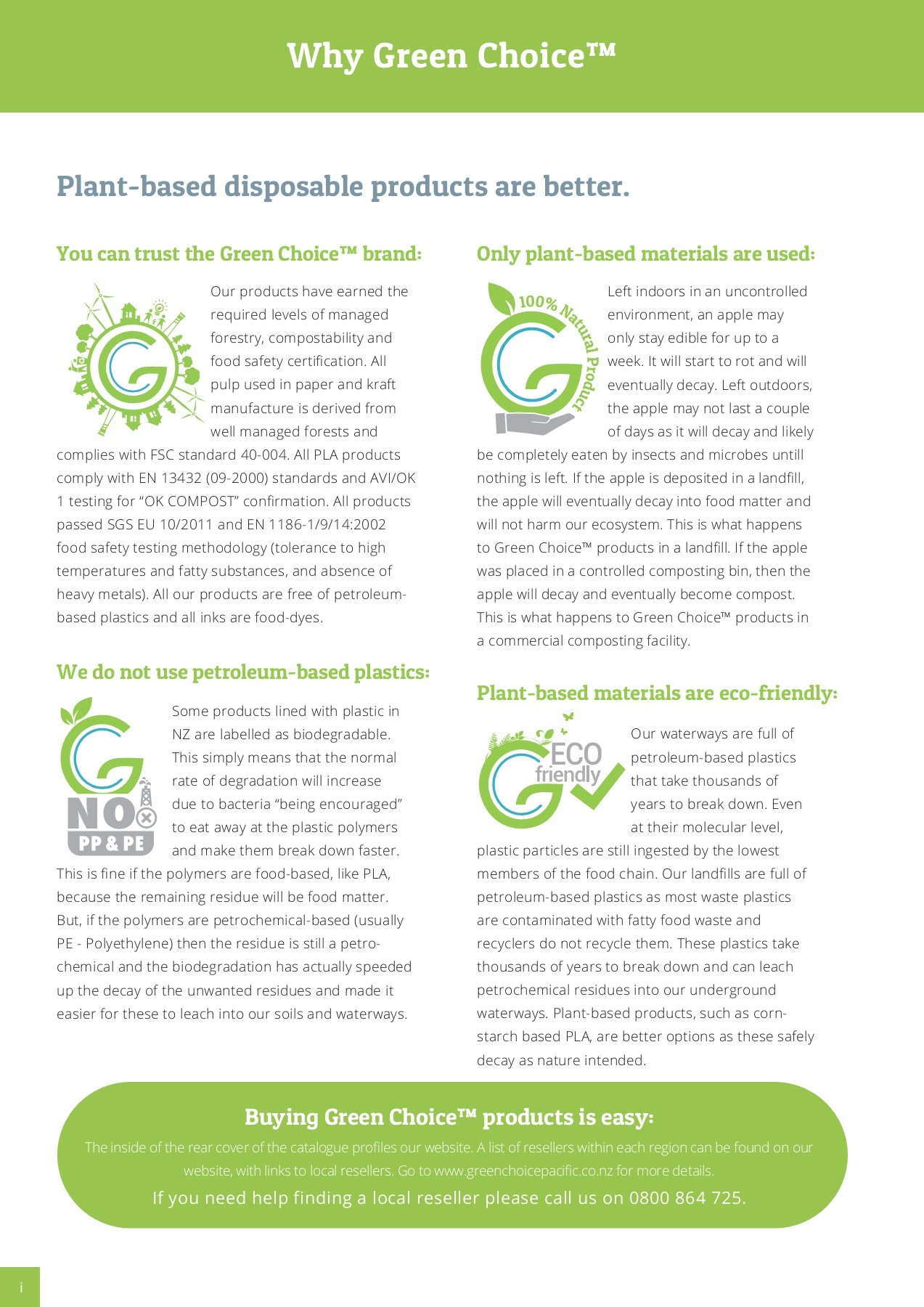 Green Choice™ Catalogue - Unipak - Page 2 | Flip PDF Online | PubHTML5