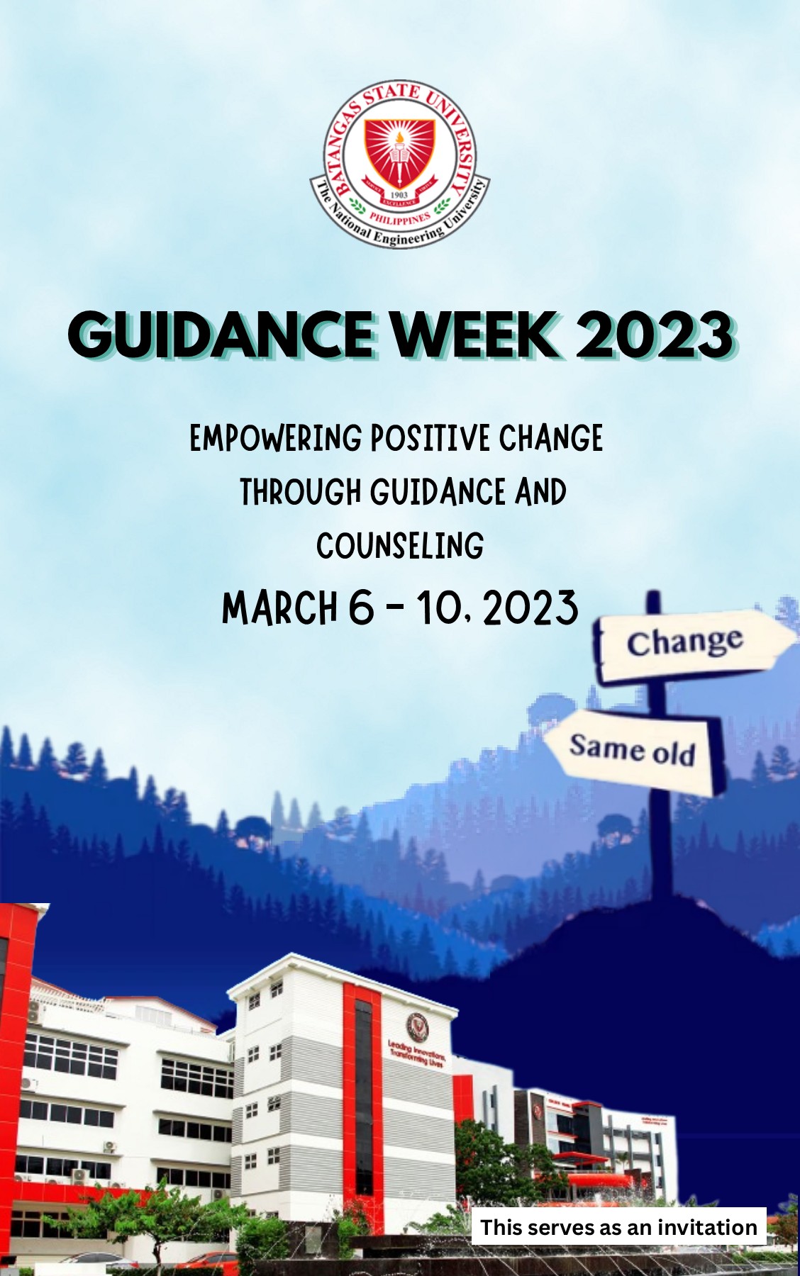 PROGRAM INVITATION GUIDANCE WEEK - Office of the Guidance and ...