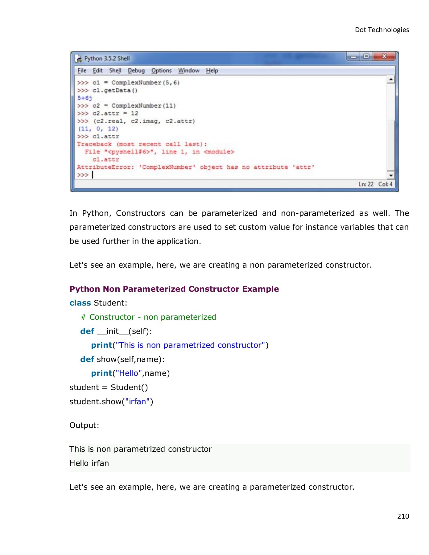Python Tutorial - chetan.135 - Page 210 | Flip PDF Online | PubHTML5