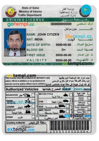 Qatar driving license - pretemplstore - Page 1 - 1 | Flip PDF Online ...