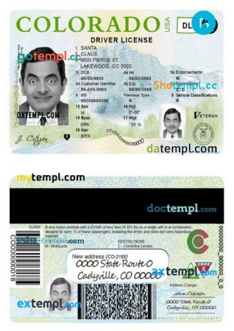 USA Colorado DL