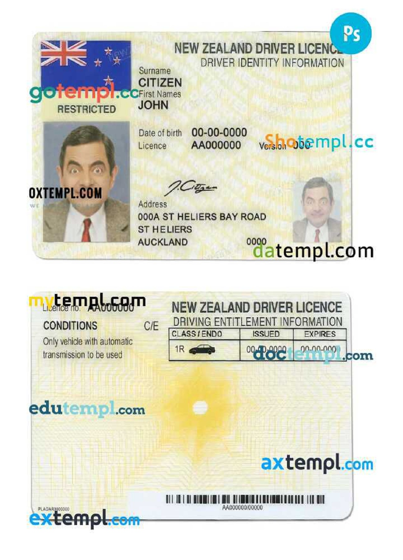 New Zealand driving license - pretemplstore - Page 1 - 1 | Flip PDF ...