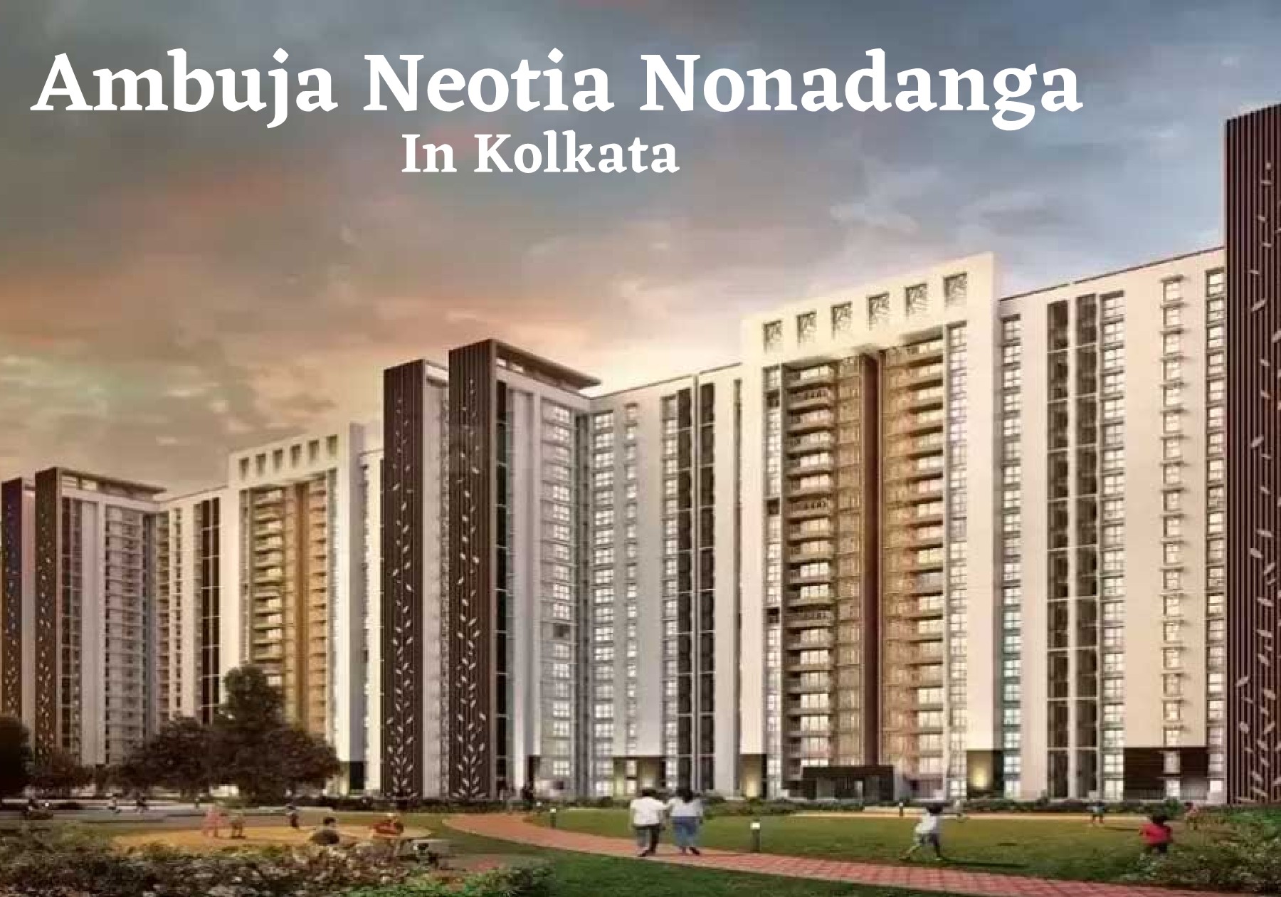 Ambuja Neotia Nonadanga Kolkata E brochure - Ahan - Page 1 - 8 | Flip ...