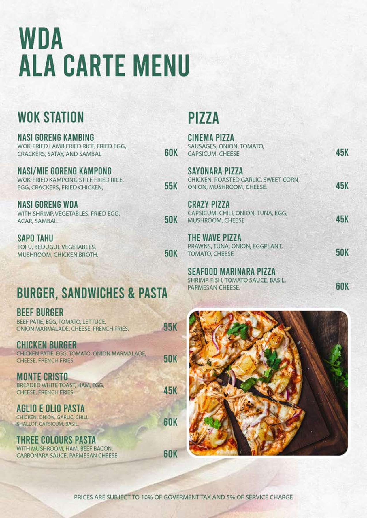 Menu Ala Carte WDA 2021 - warungdapuralam - Page 3 | Flip PDF Online ...