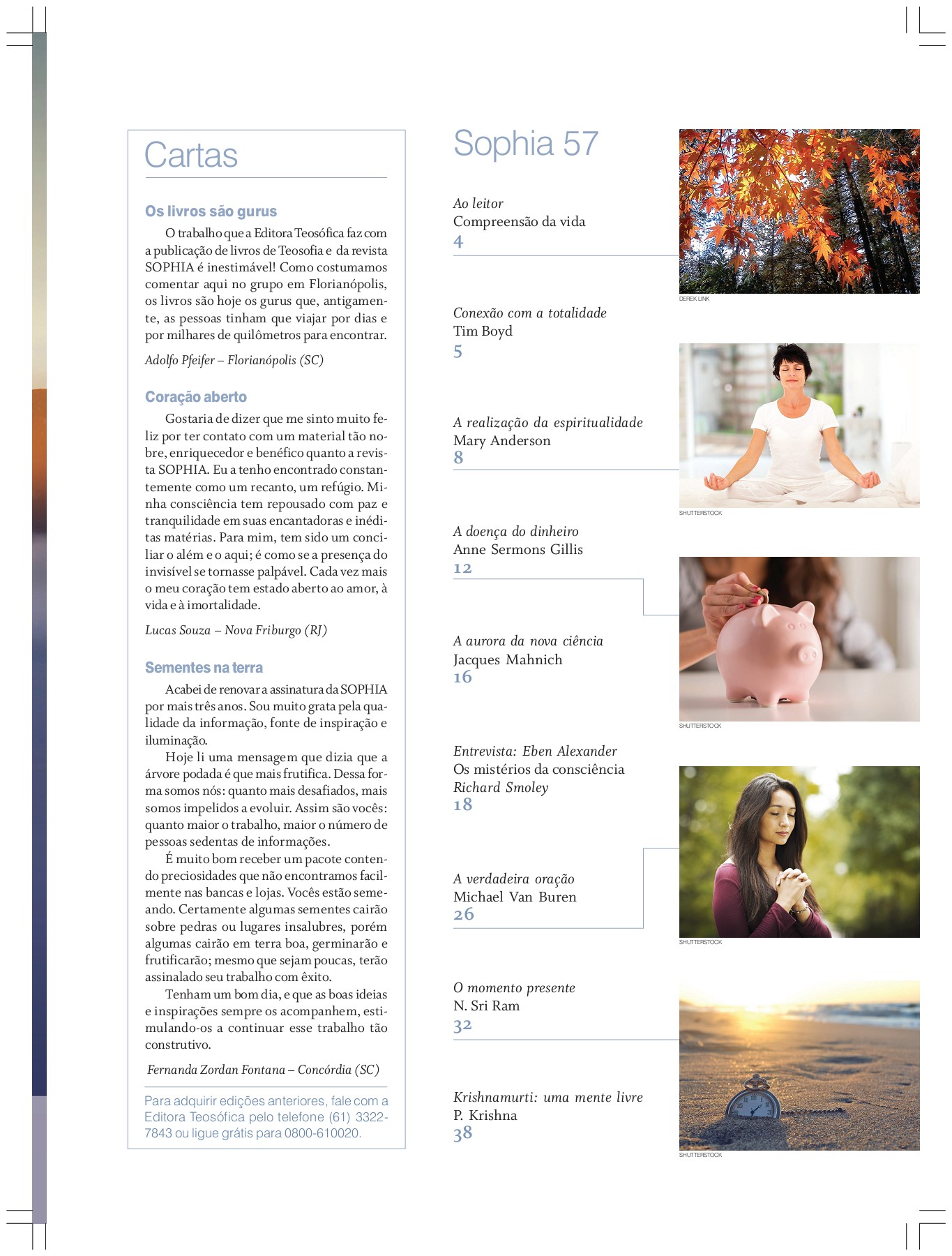 Revista Sophia nº 57 - Editora Teosofica - Página 3 | PDF Online | PubHTML5