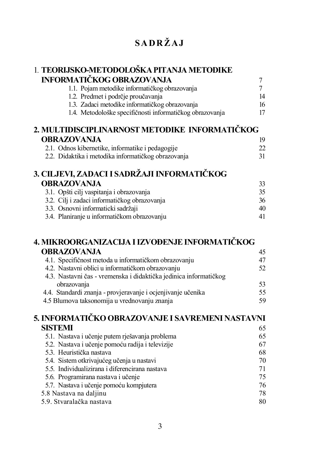 METODIKA INFORMATIČKOG OBRAZOVANJA sa osnovama informatike - Zlatko ...