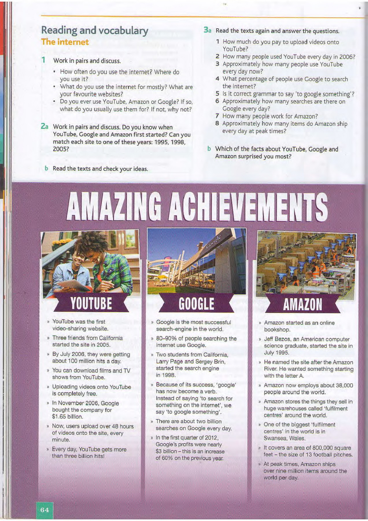 E-Book Pre-Intermediate - Byron Henriquez - Page 64 | Flip PDF Online | PubHTML5