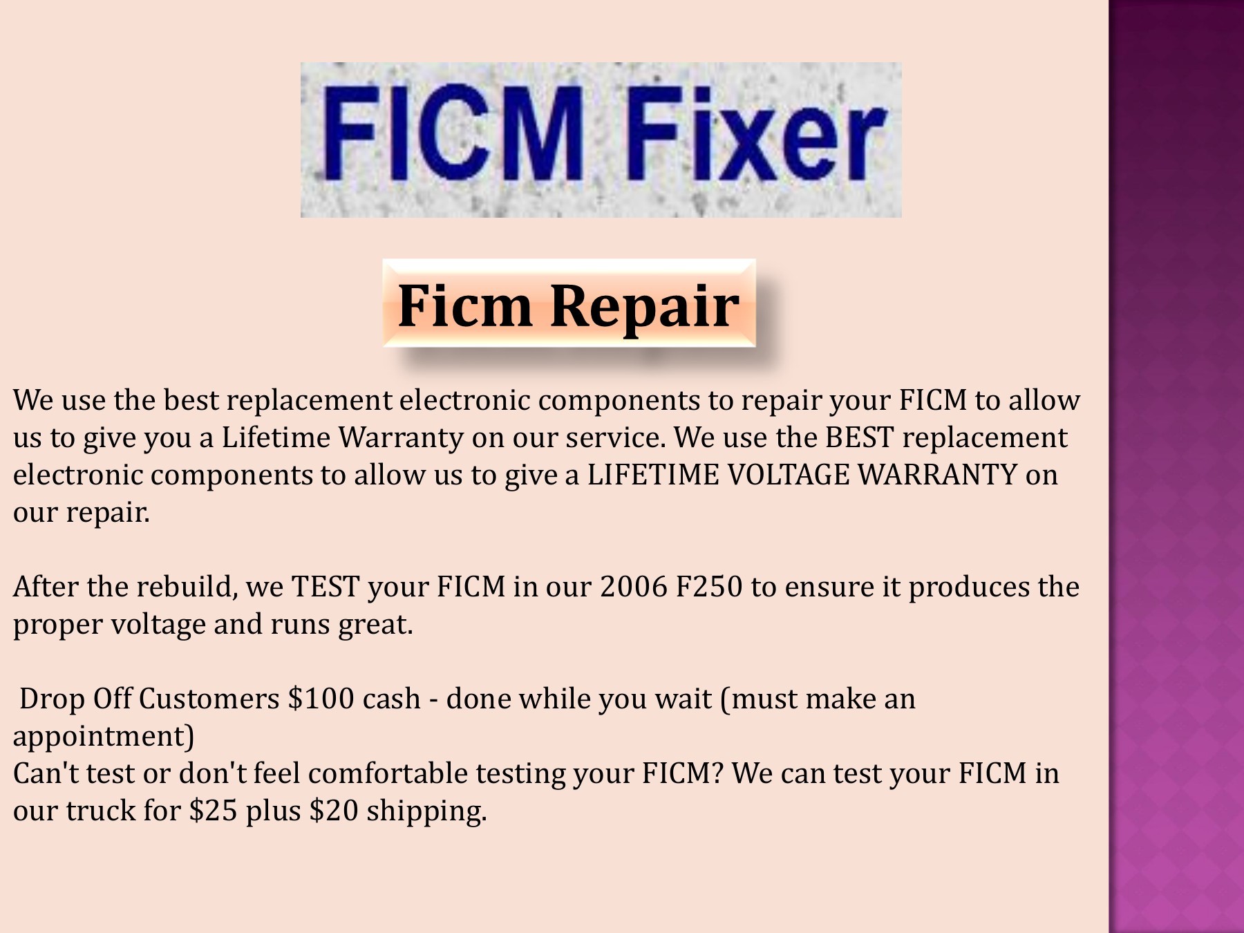 Ficm Repair - ficmfixer - Page 1 - 4 | Flip PDF Online | PubHTML5
