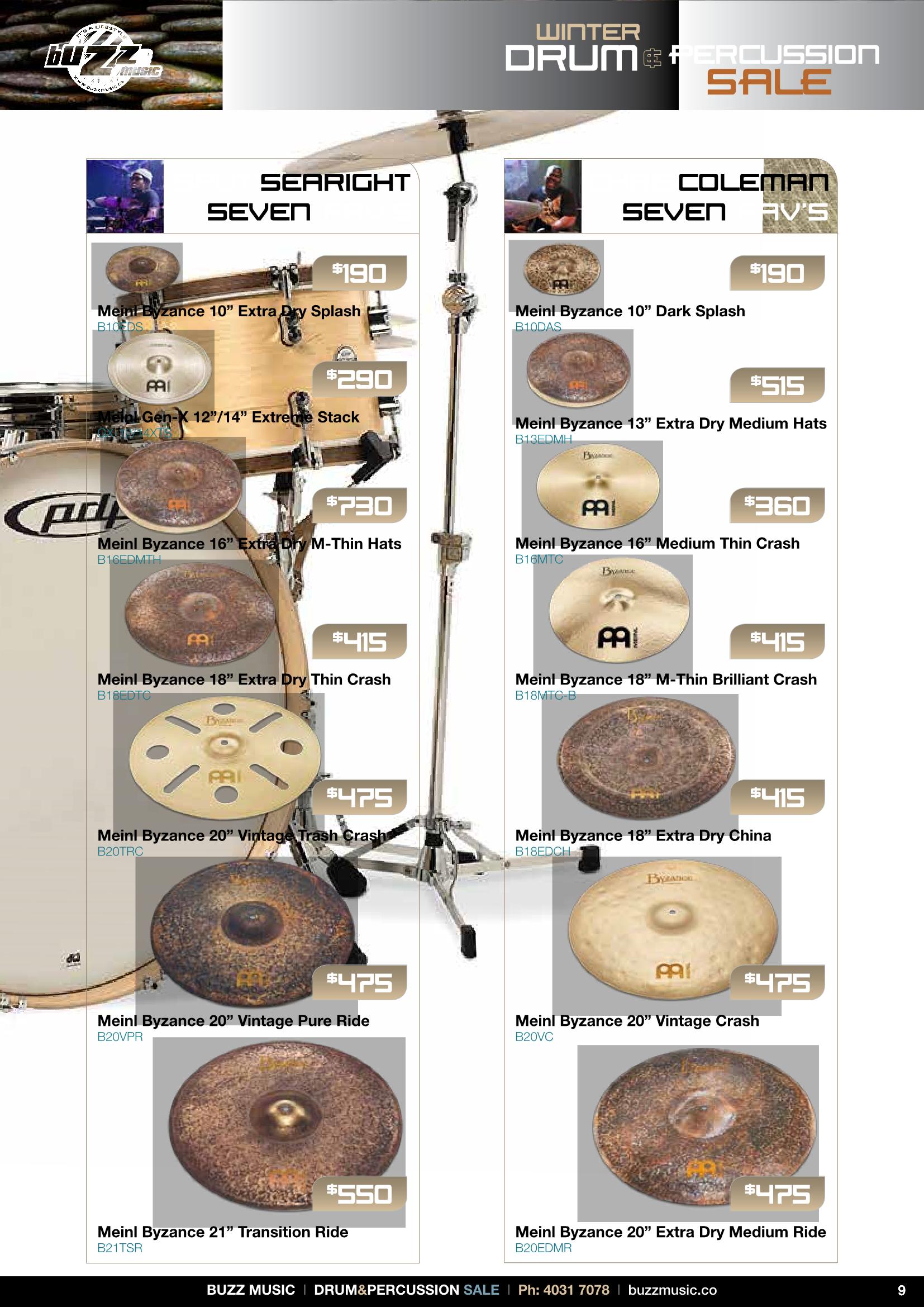 Buzz Drum Catalogue 2016 - mcharmermusic - Page 9 | Flip PDF Online ...