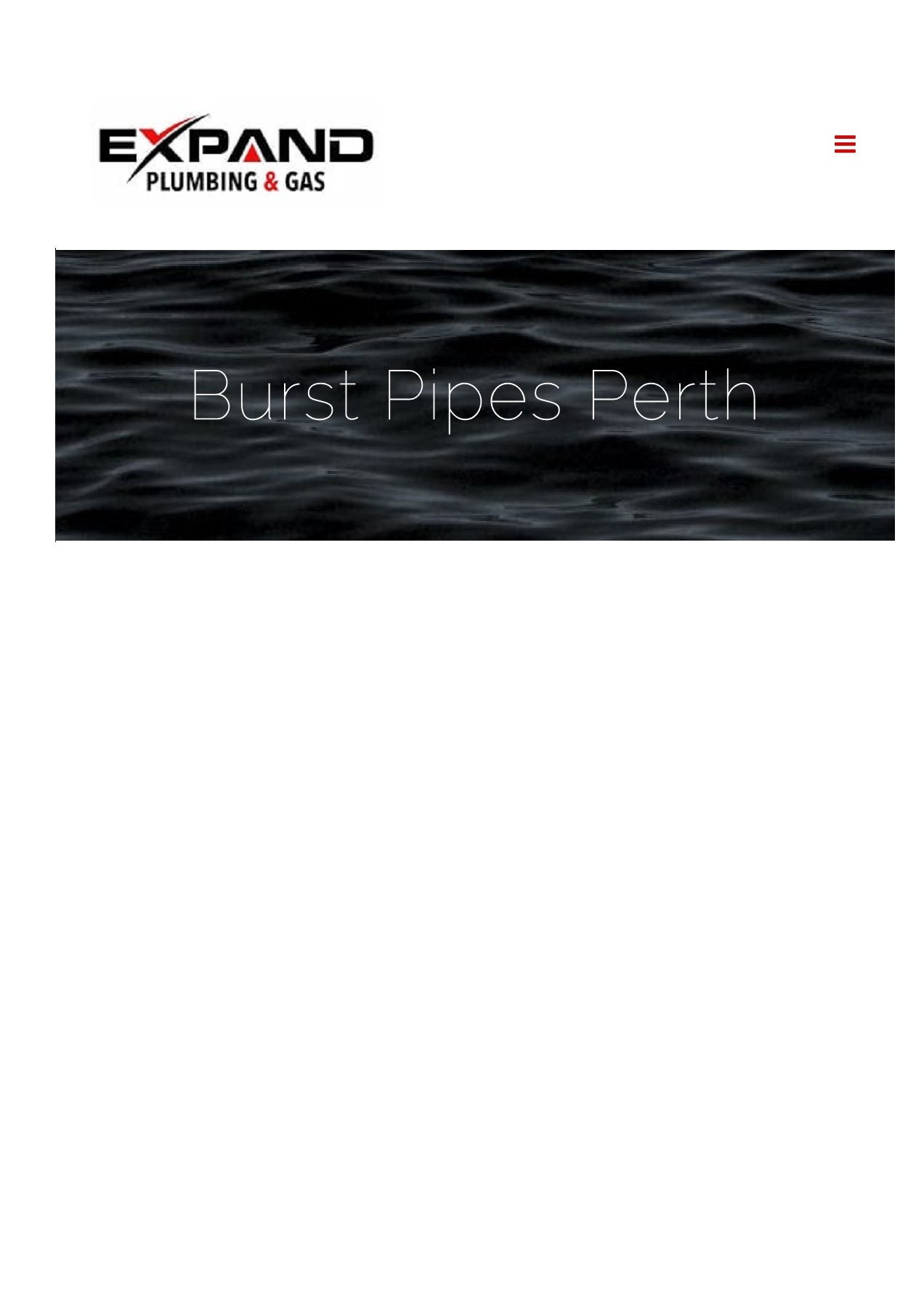 Burst Pipes Perth - expandgroup.info - Page 1 - 8 | Flip PDF Online ...