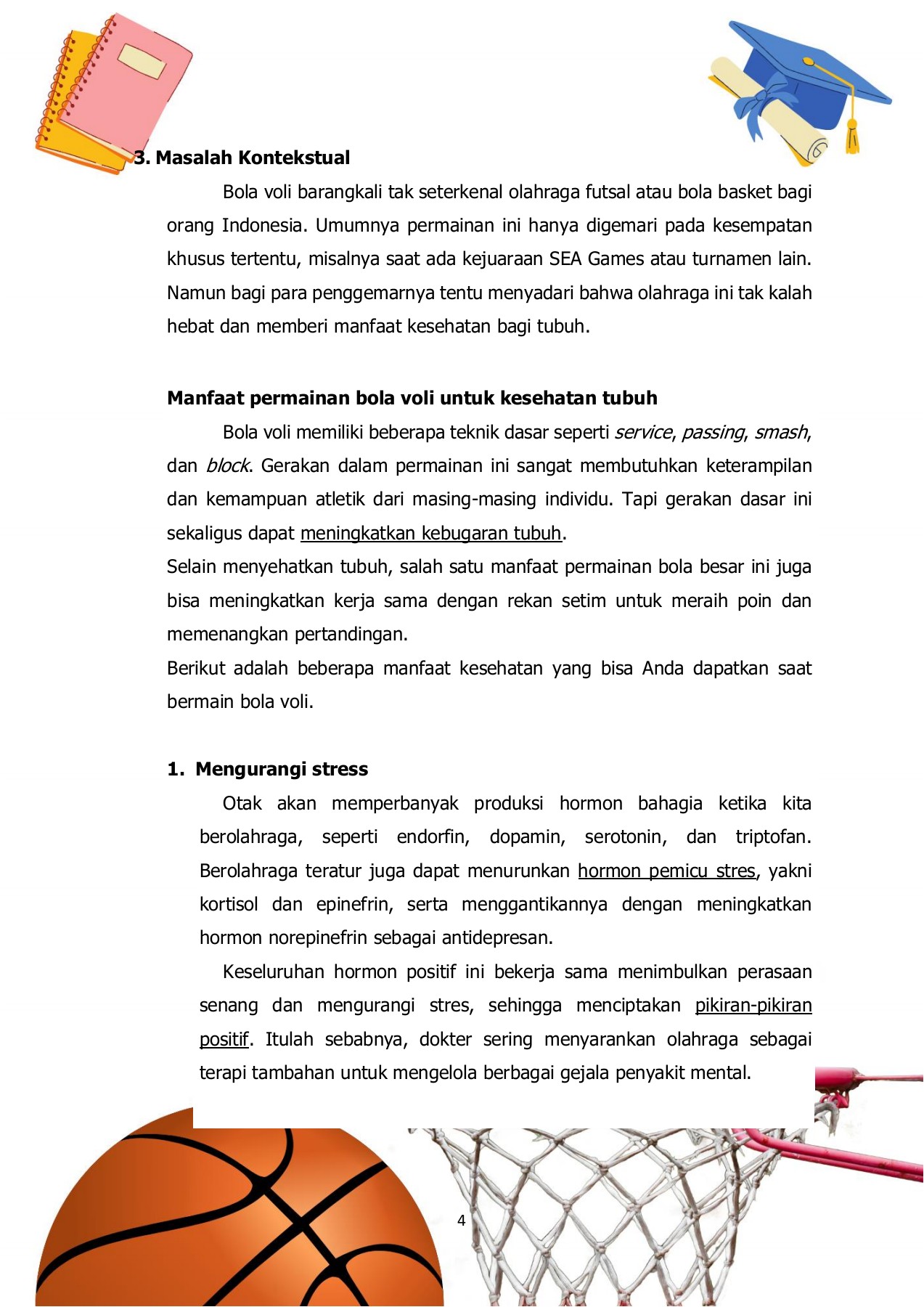 E - WORKSHEET PJOK IX PGRI - sportyfootypenjaskes - Halaman 7 | PDF ...