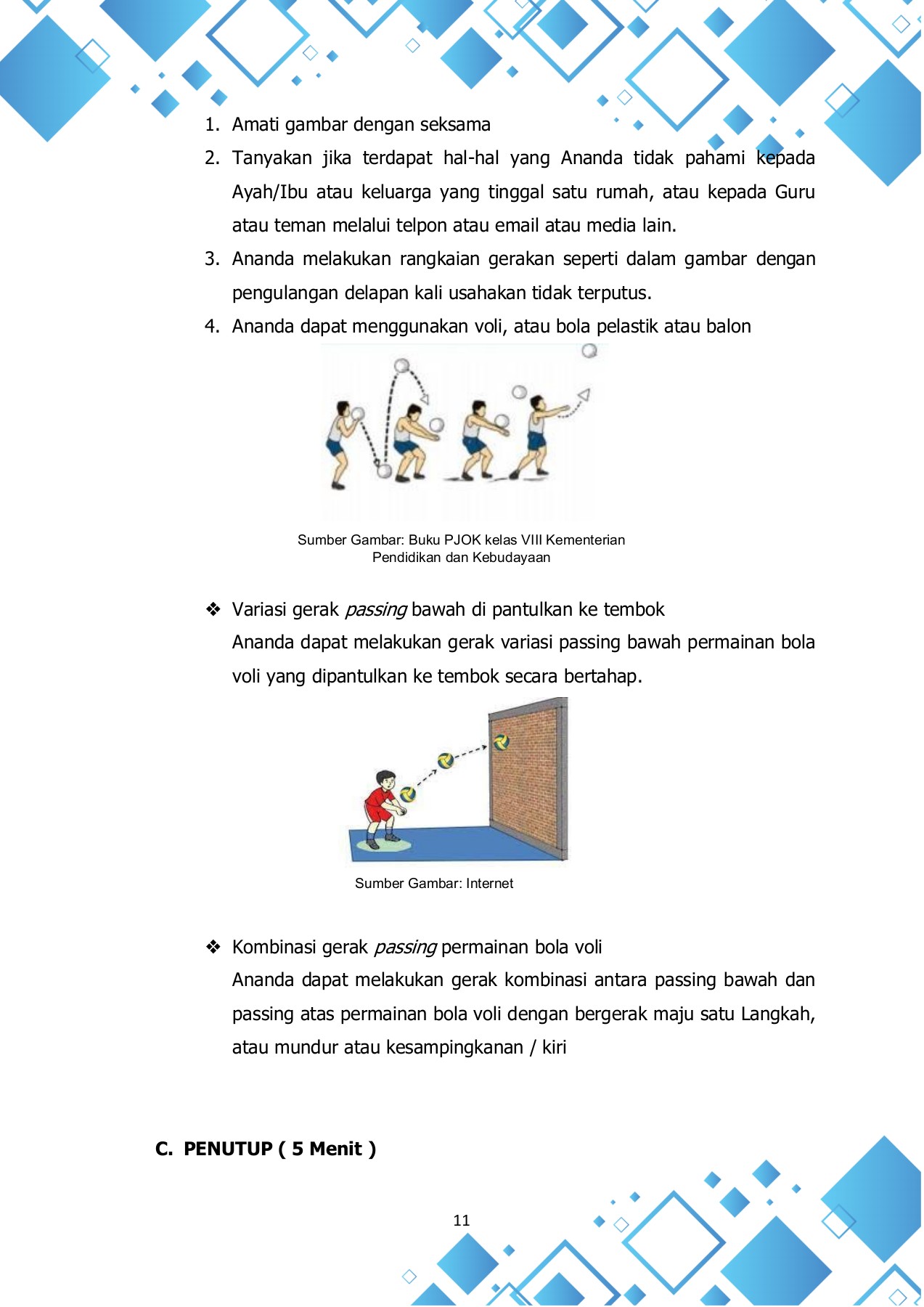 E - WORKSHEET PJOK 9 JADI - sportyfootypenjaskes - Halaman 14 | PDF ...