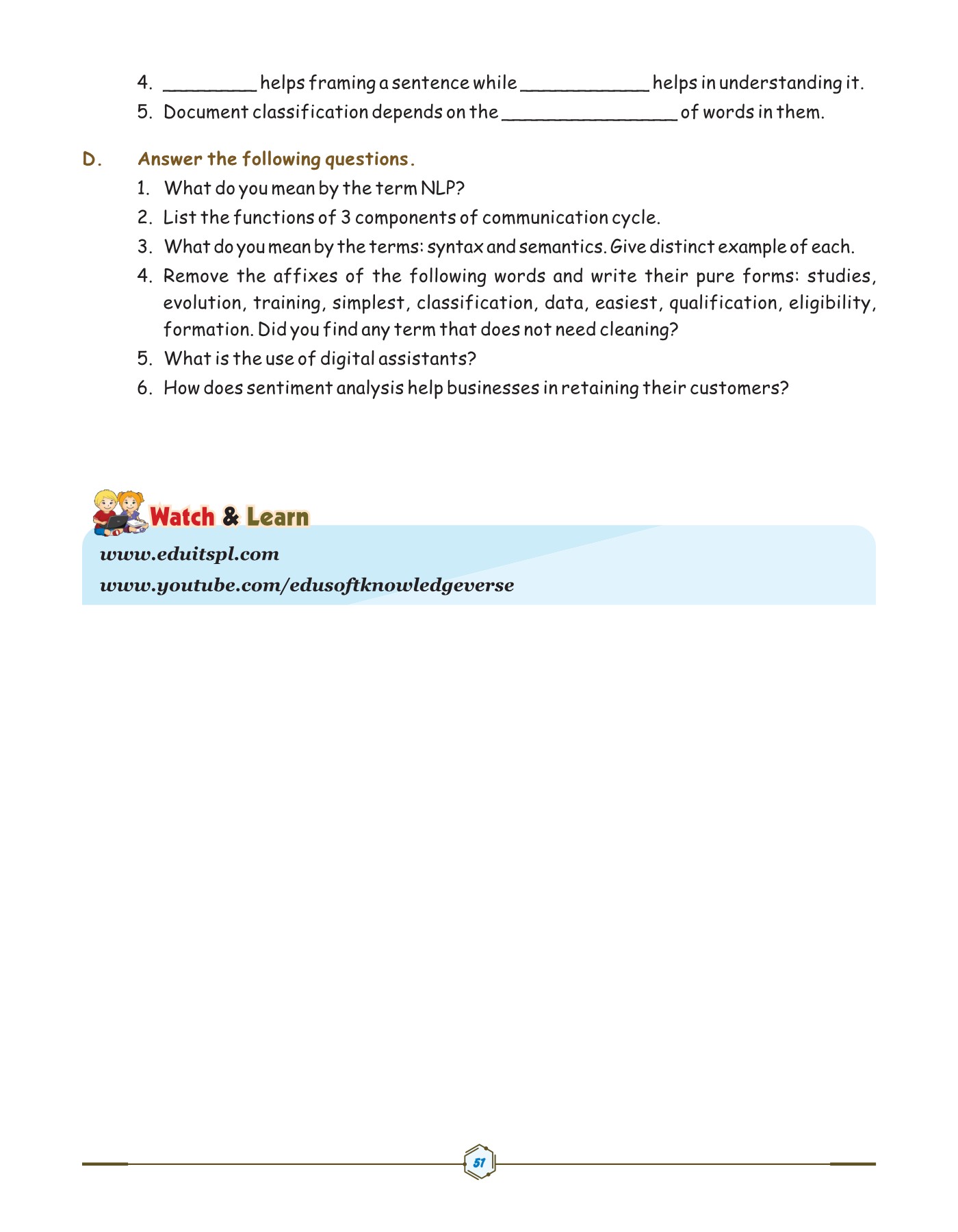 Artificial intelligence Class VII - Edusoft Drive - Page 52 | Flip PDF ...