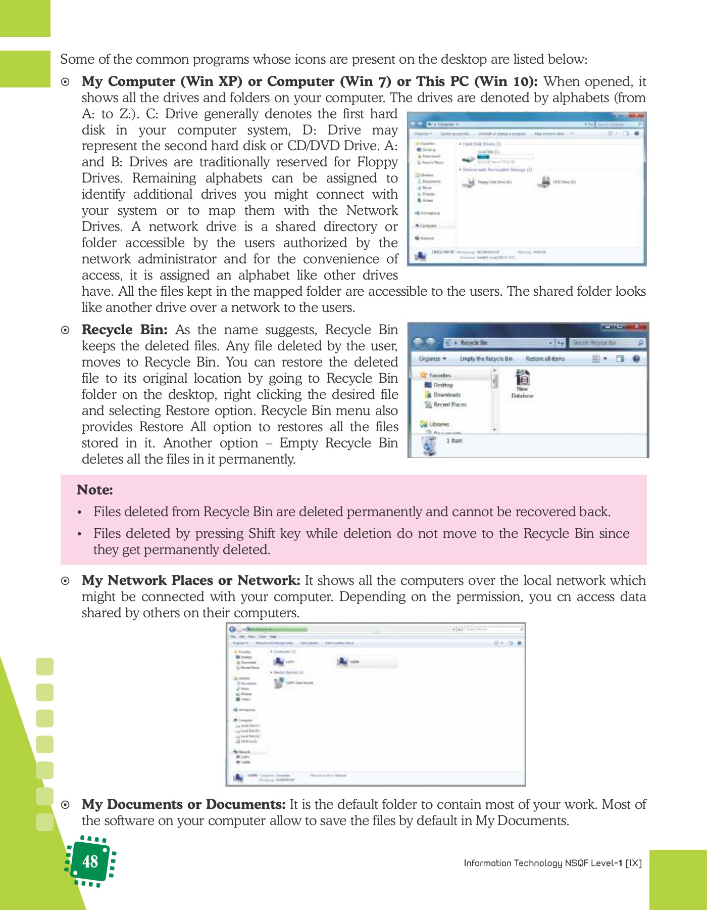 Code 402 Class 9 MS Office Base - Edusoft Drive - Page 49 | Flip PDF ...
