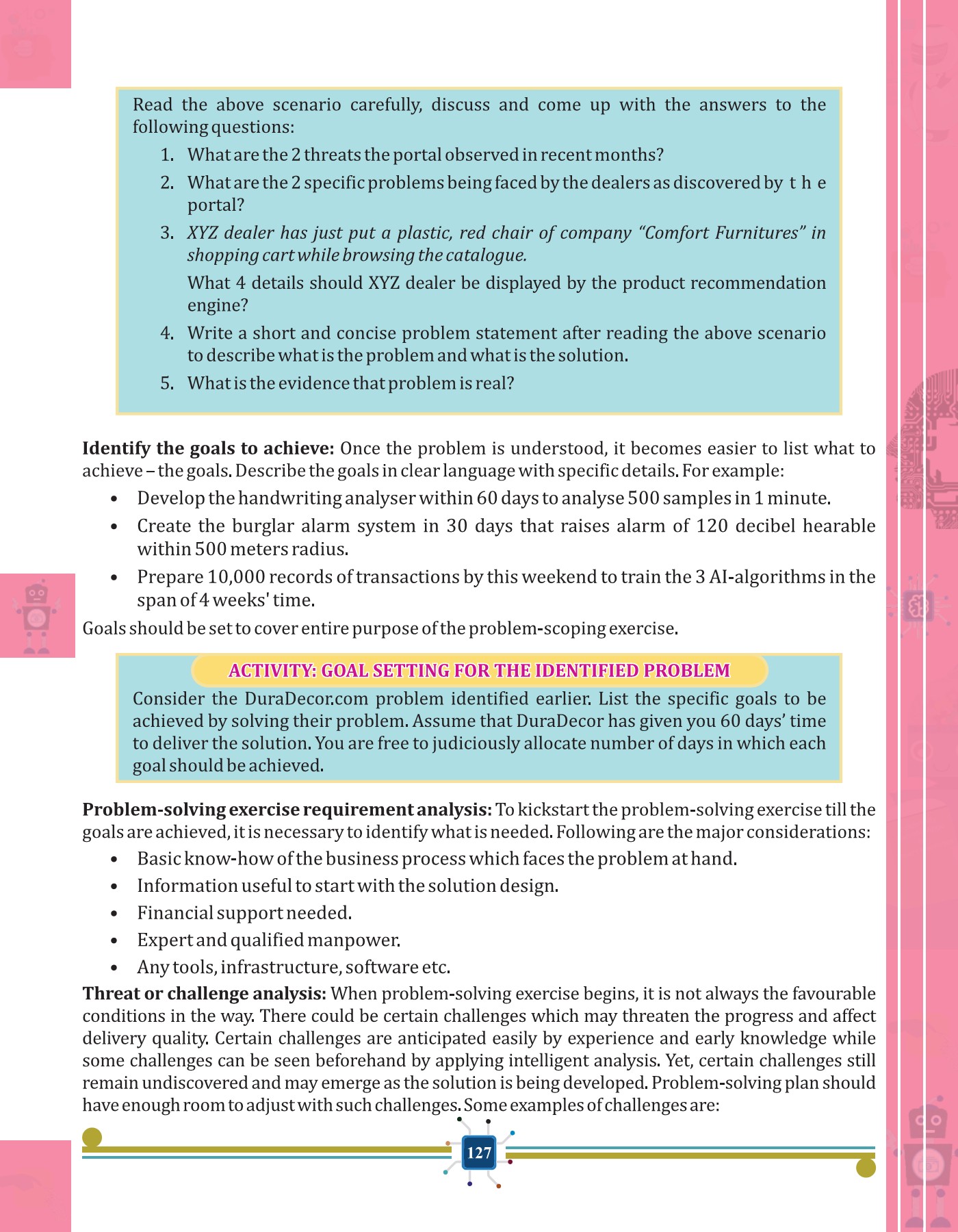 Artificial Intelligence CBSE Code 417 Class – IX - Edusoft Drive - Page 128 | Flip PDF Online ...